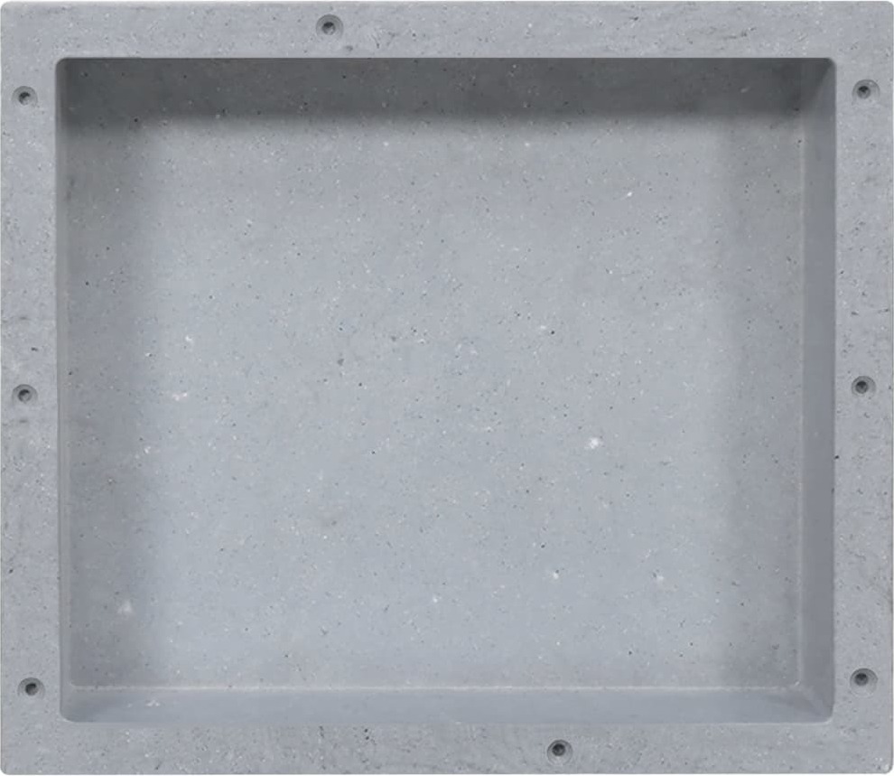 vidaXL Sprchová nika Matt Grey 41x36x10 cm | Kaufland.cz