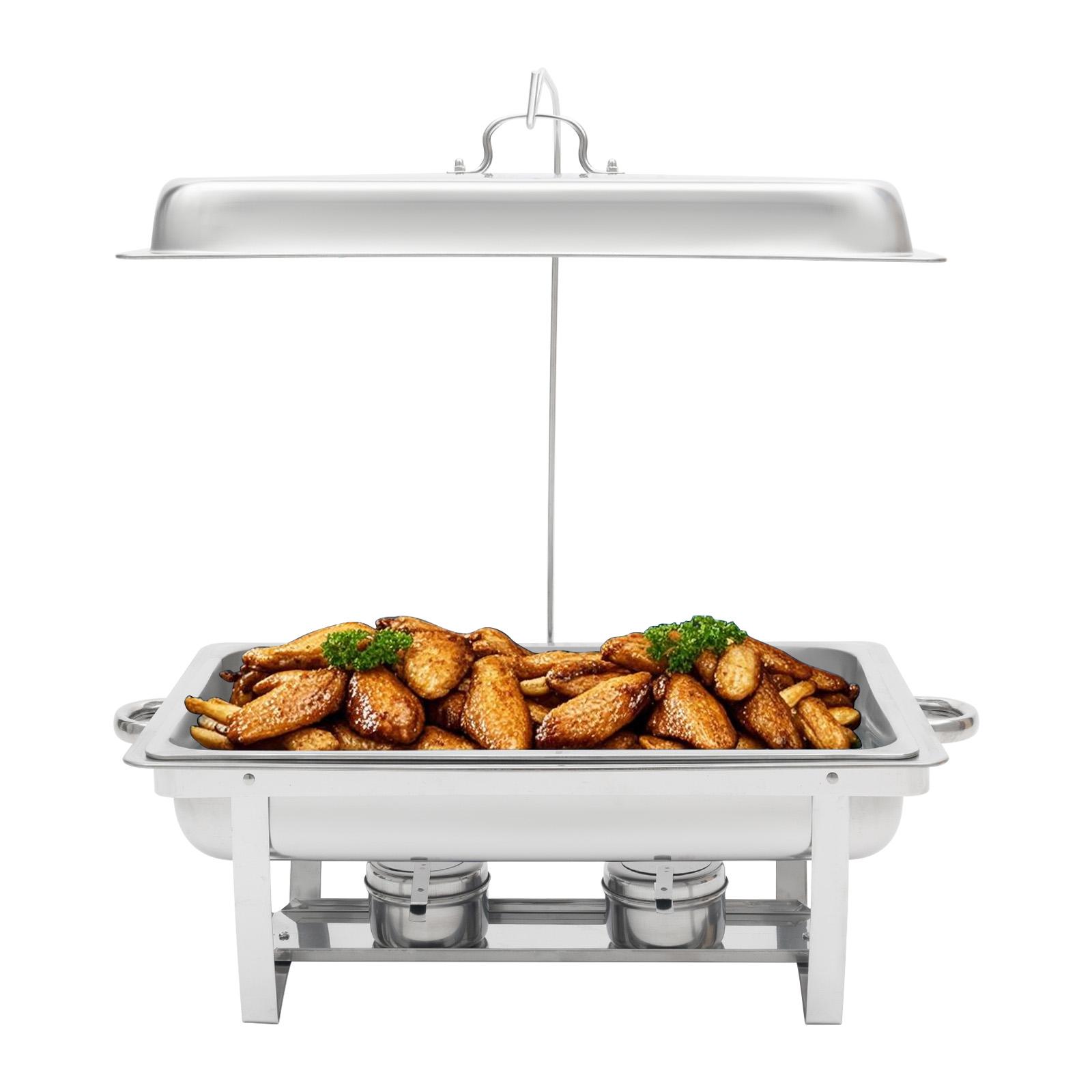 Chauffe-plats Chafing Dishes Récipient chauffant Acier