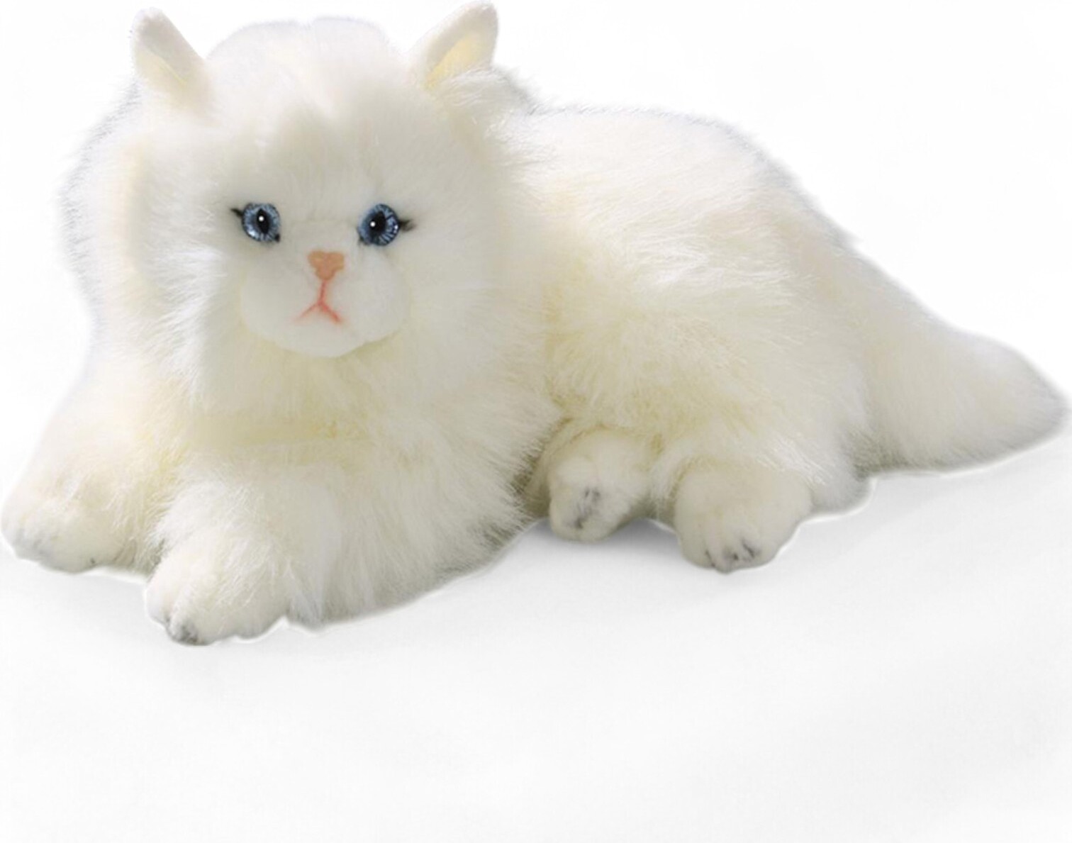 Gatto Carl Dick, gatto persiano bianco ca. 30cm 3199