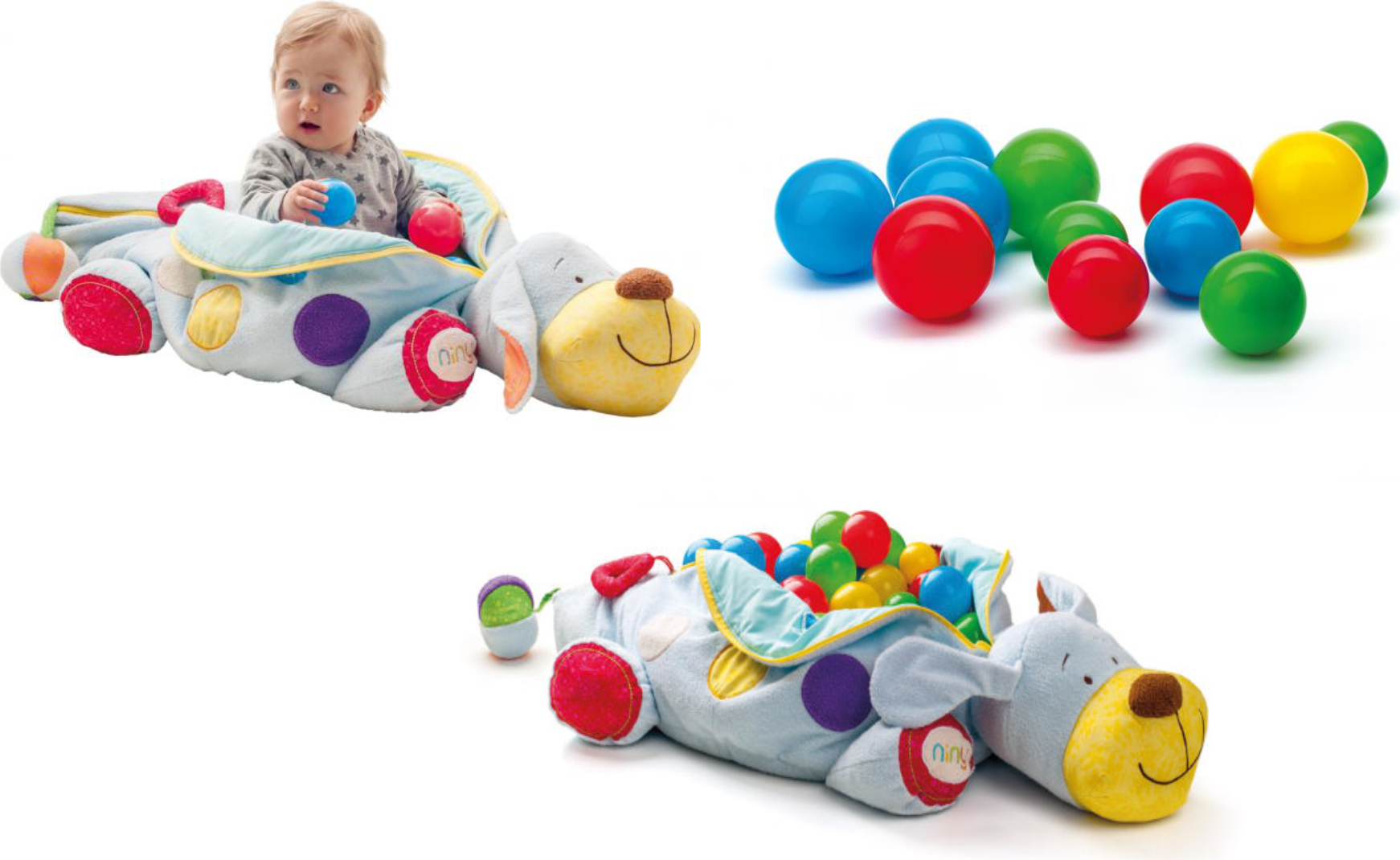 NINY Dog "IPO" so 60 loptičkami | Kaufland.sk