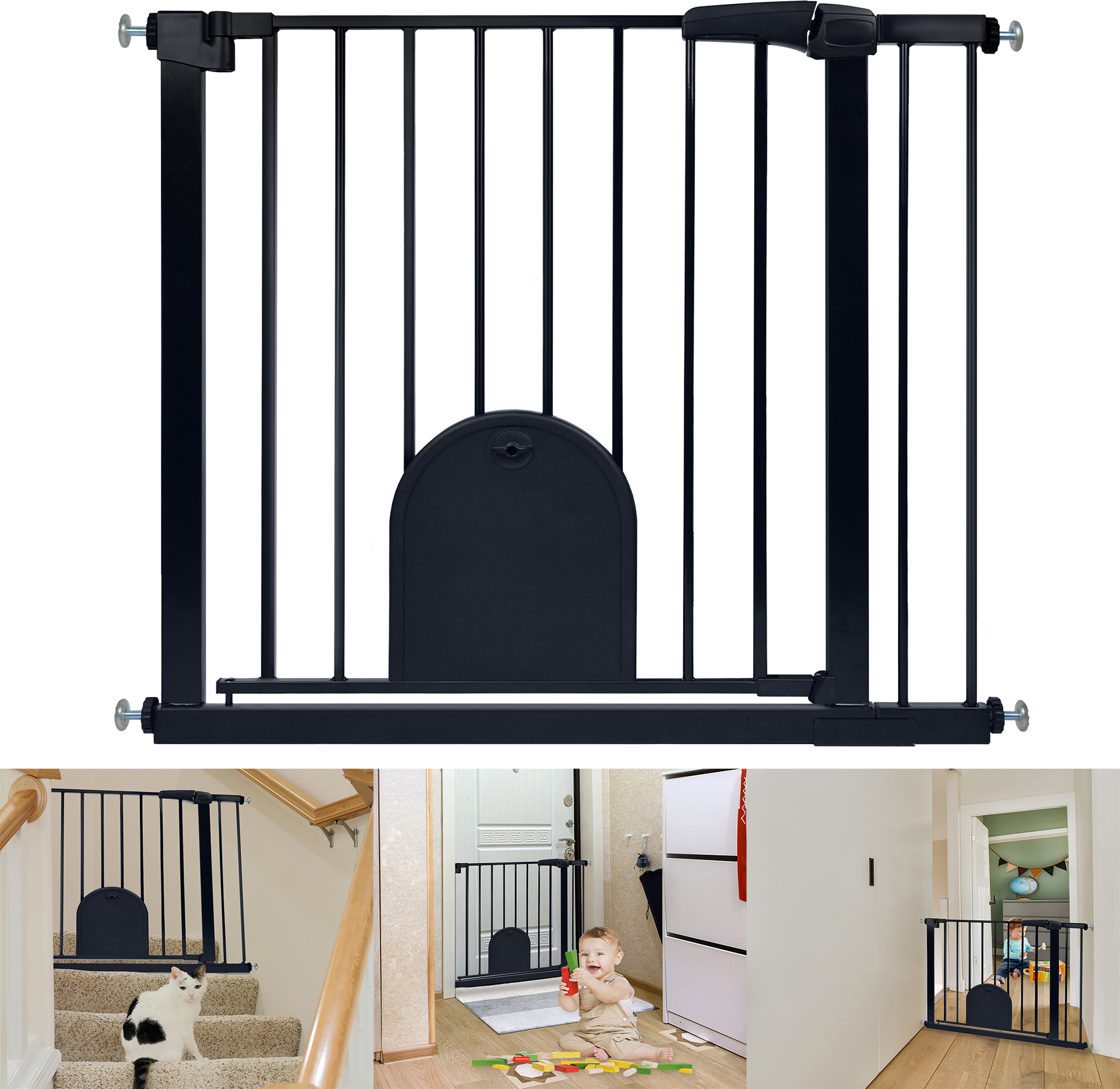 UISEBRT Treppenschutzgitter für Babys Ohne | Kaufland.de