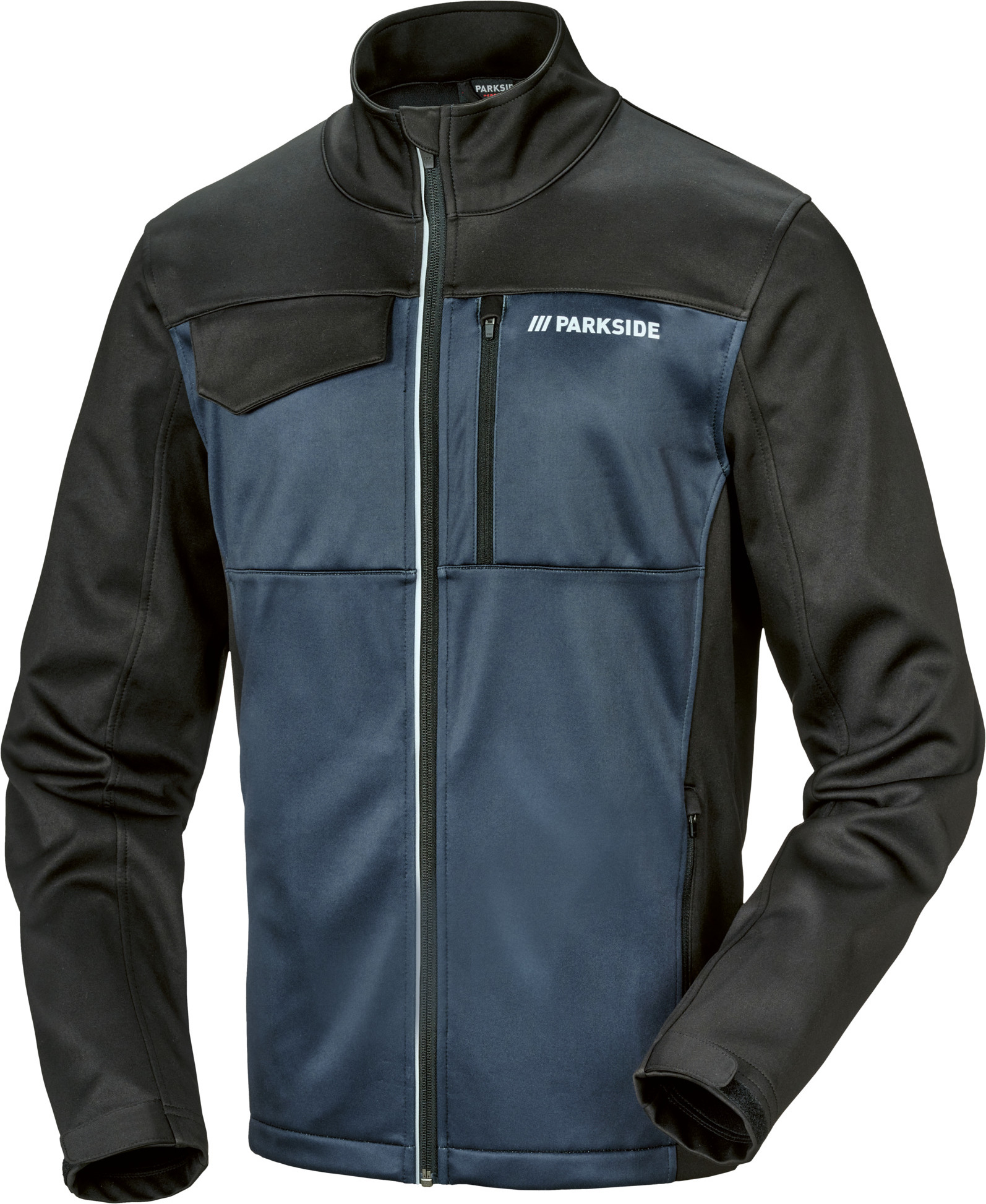 PARKSIDE PERFORMANCE® Herren Softshelljacke (Blau/Schwarz,