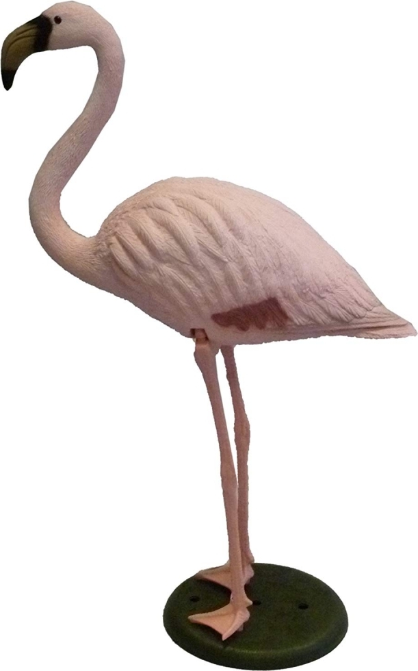 Ornament de iaz de gradina flamingo Ubbink, plastic Kašny