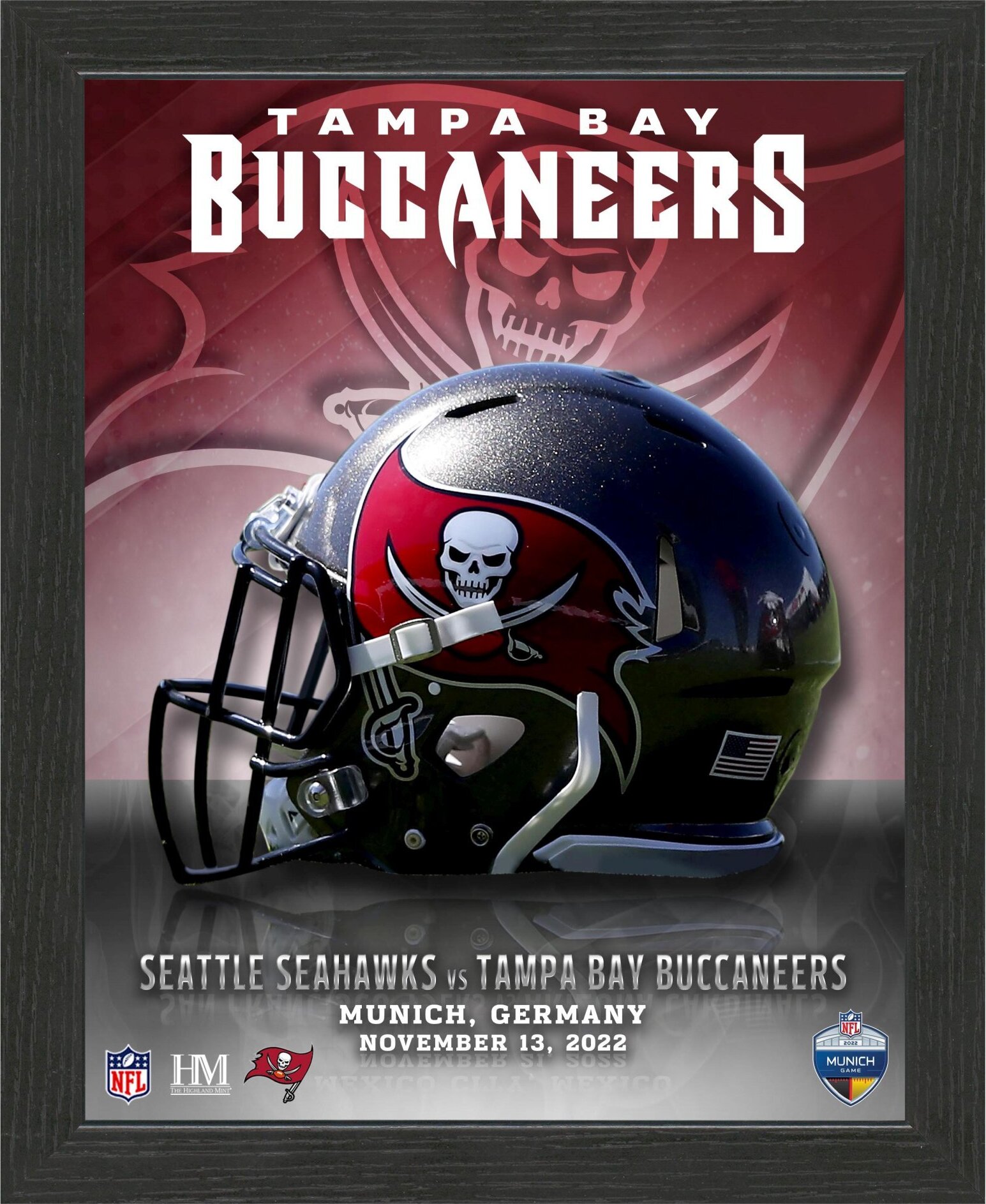 Ramka na zdjęcia NFL Munich Game 2022 Tampa Bay Buccaneers