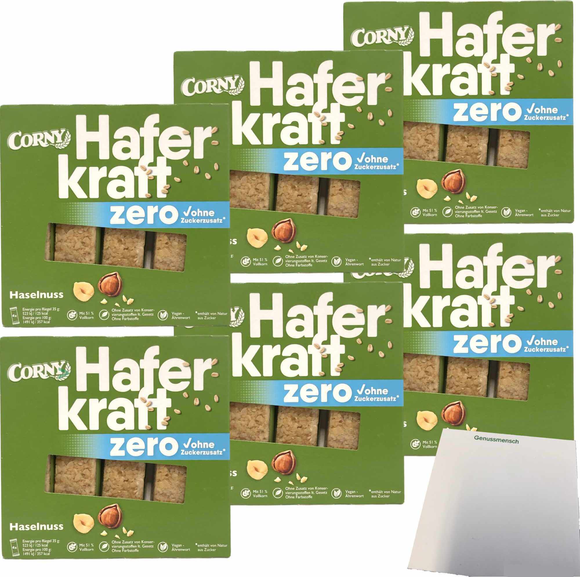 Corny Haferkraft Zero Haselnuss 6er Pack | Kaufland.de
