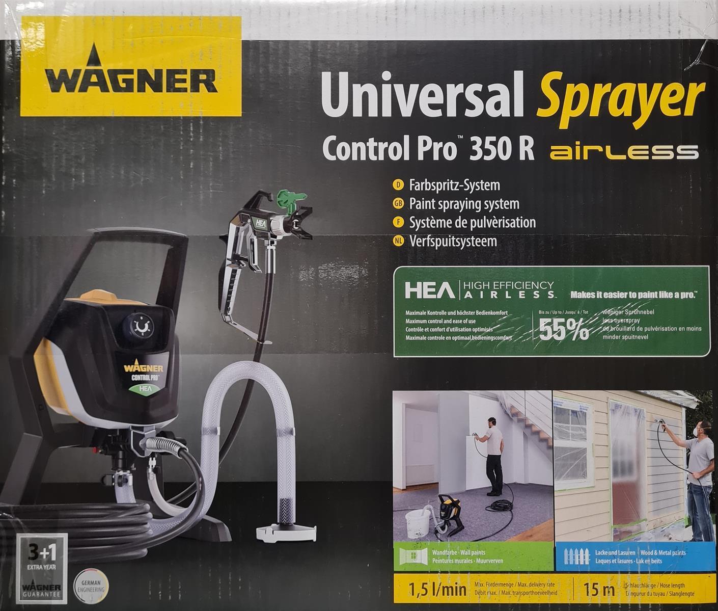 Wagner Control Pro 350 R Paint sprayer 600 W Max. feed rate