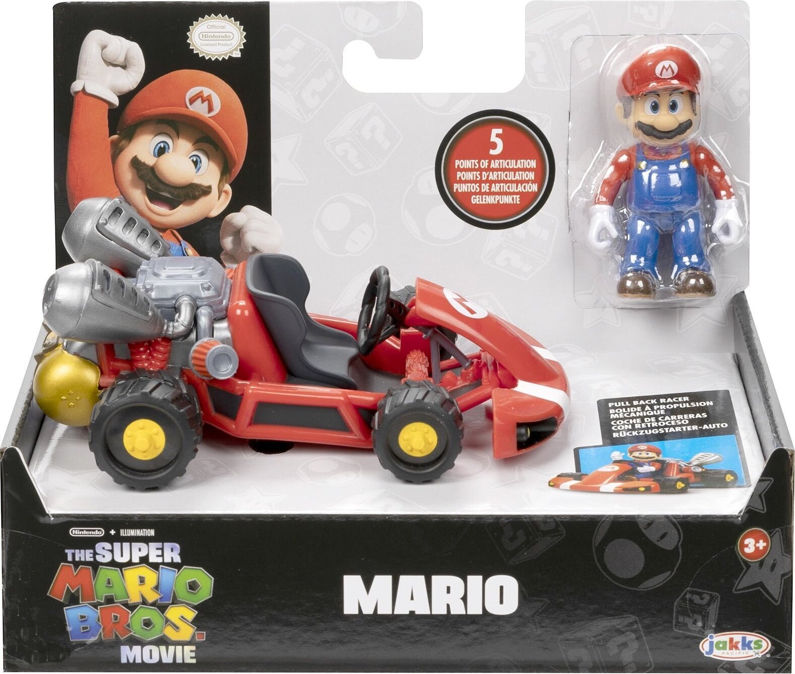 Jakks Pacific Super Mario - Figurine Mario