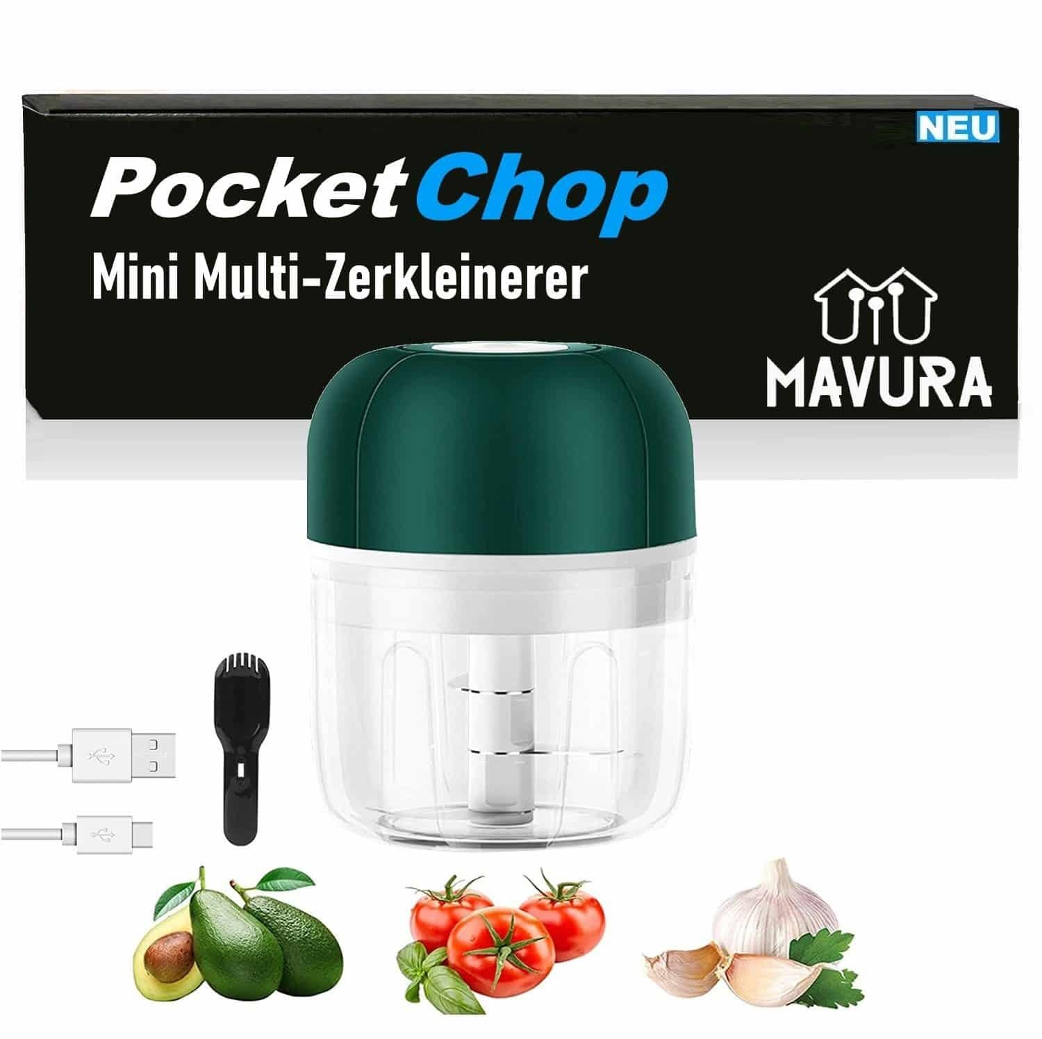 PocketChop Elektrický mini chopper Dobíjecí | Kaufland.cz