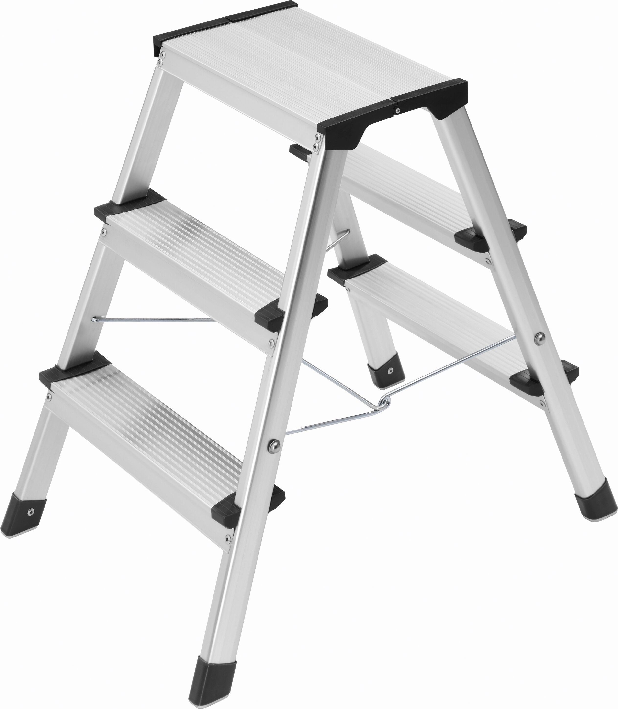 Hailo-Werk Hailo L90 - escabeau - 3 marches - 2 sections