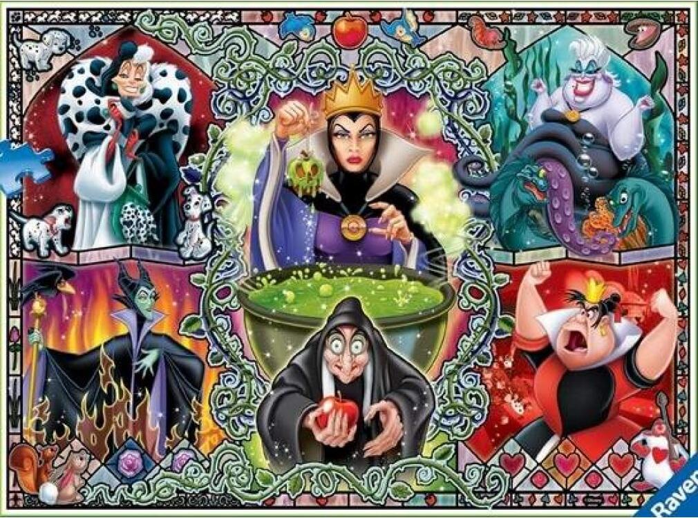 Ravensburguer Disney Villains Puzzle Taille unique