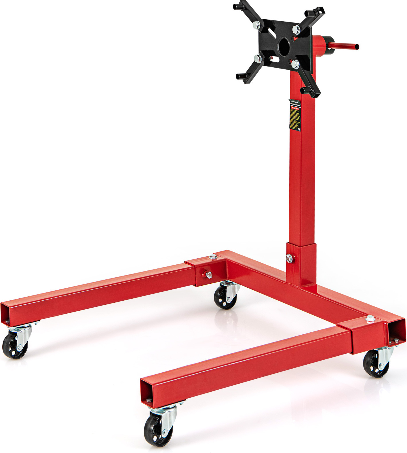 COSTWAY Support moteur 680 kg, lève-moteur pivotant à 360°