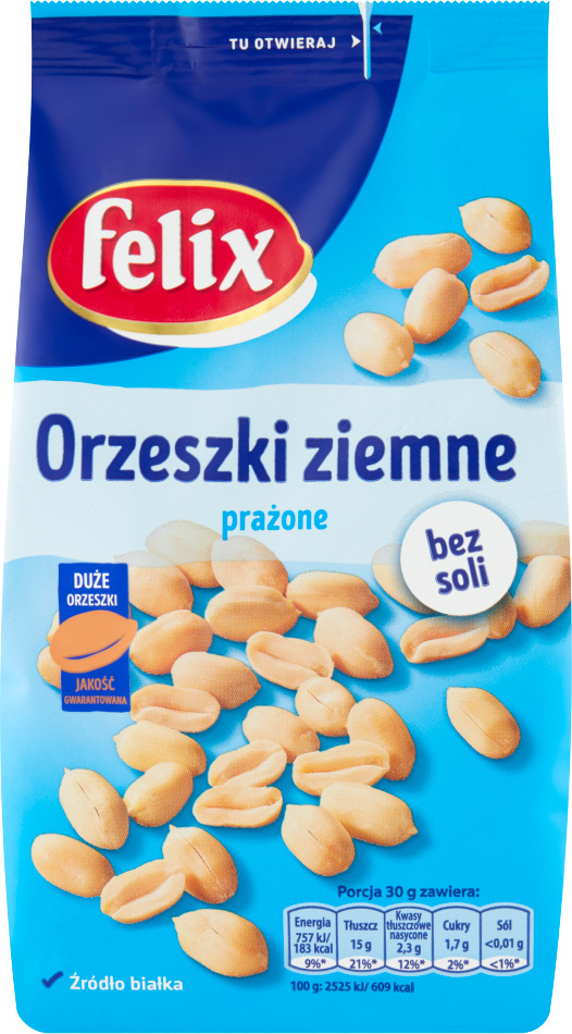 Felix Orzeszki Ziemne Prażone 380 G Popcorn | Kaufland.pl
