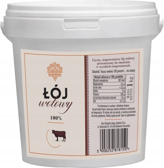 Rindertalg 1kg - Shelter Bukowina Fleisch