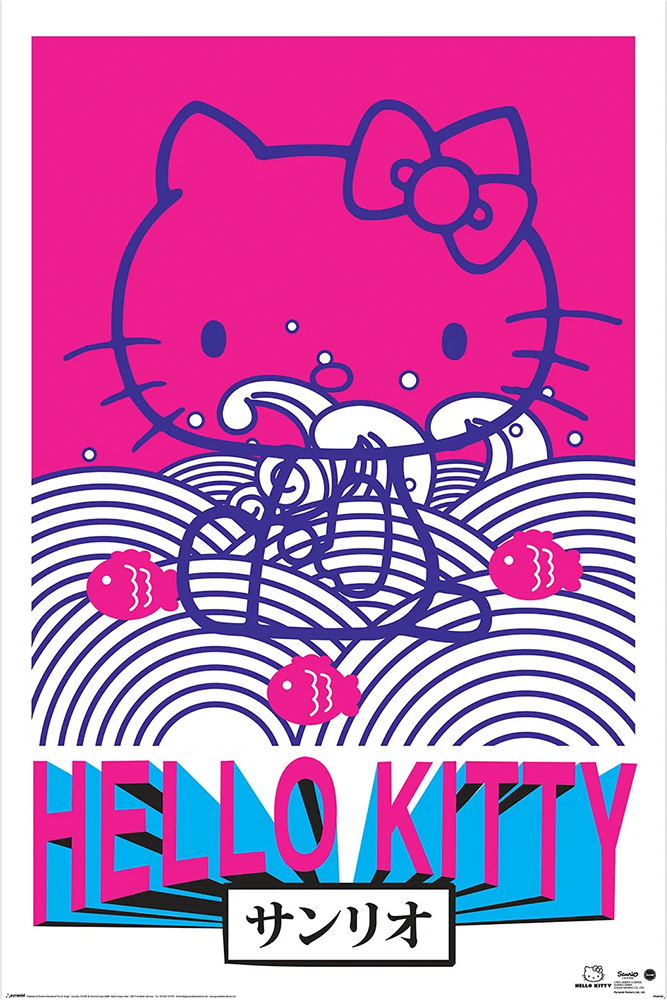 Hello Kitty - Poster "Tokyo Rebel", Maxi | Kaufland.de