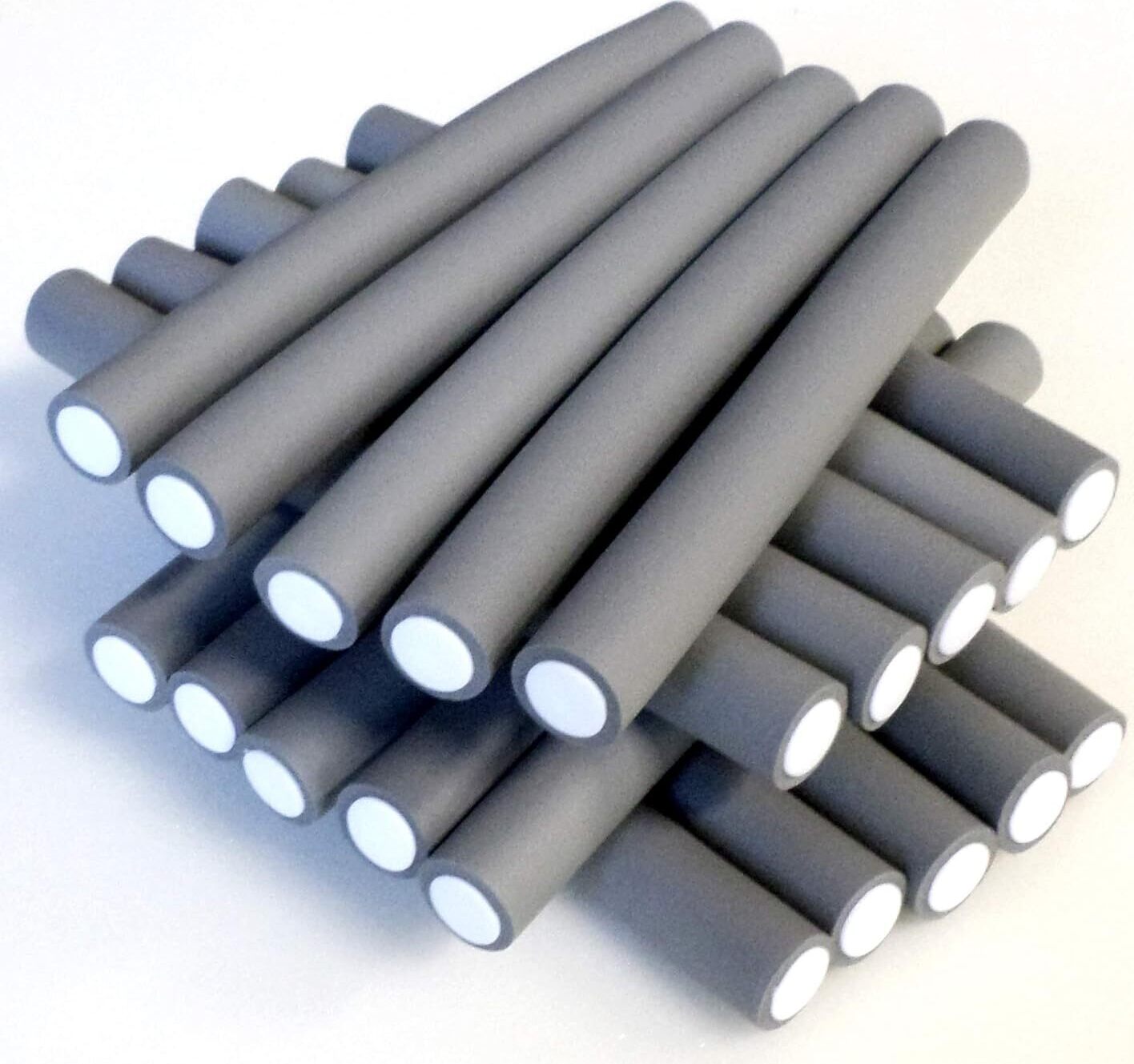 FP Papilotten - Flex-Wickler Set 24 Stck. 19 mm grau
