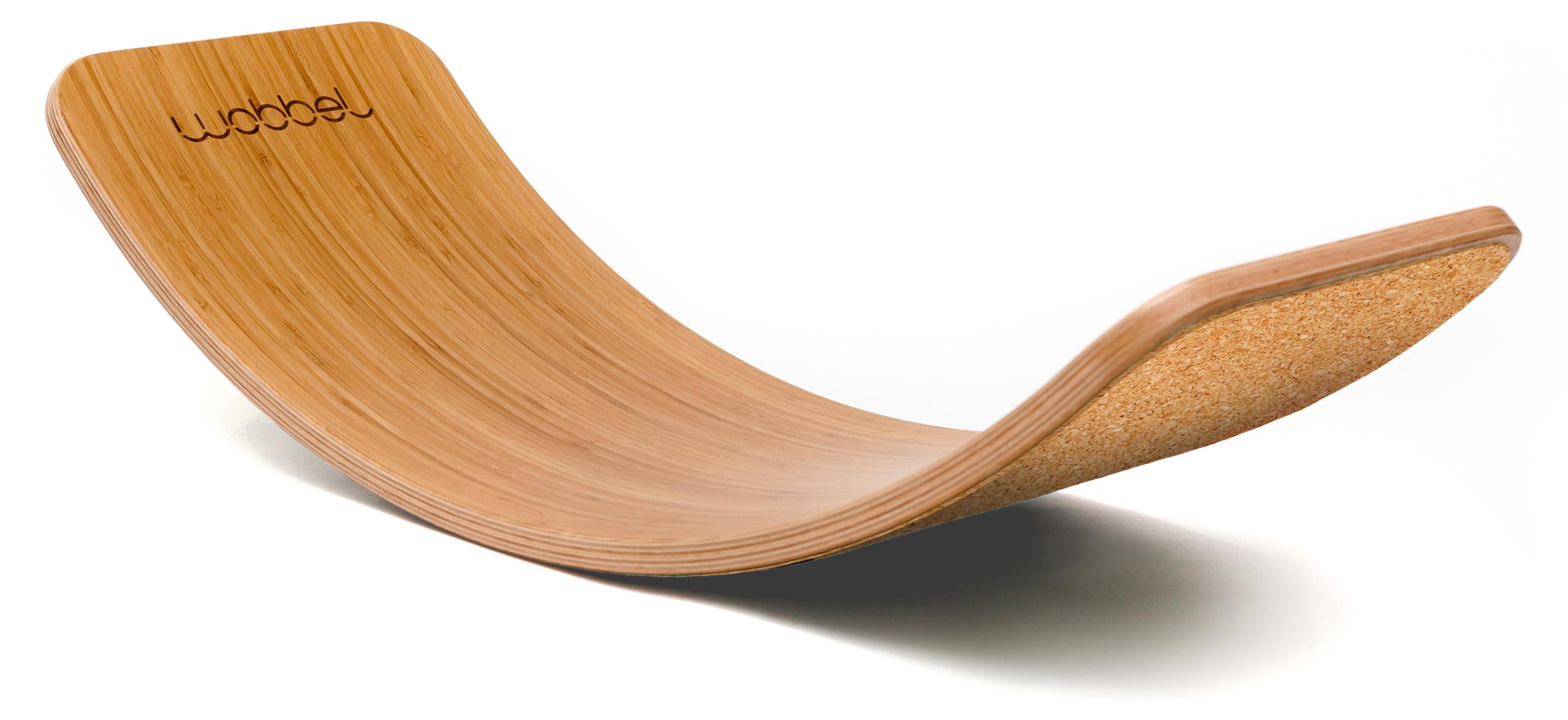 Wobbel Balance Board Original Bamboo Cork pre deti a