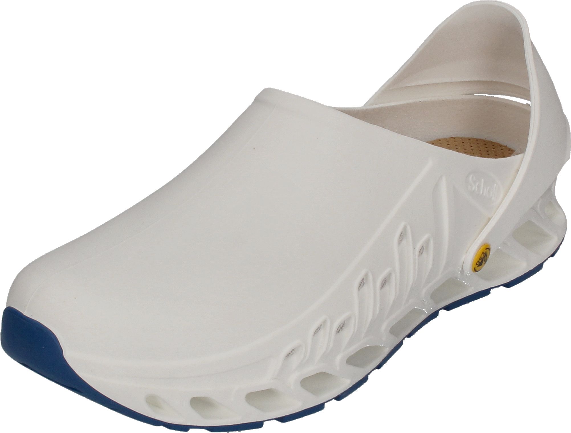 SCHOLL Uni Arbeitsschuhe Clogs EVOFLEX - white, Größe:44 EU