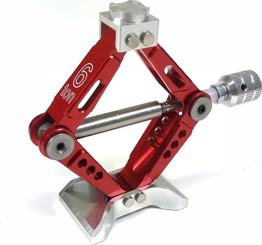 Modellbau MINI Aluminium Scheren-Wagenheber