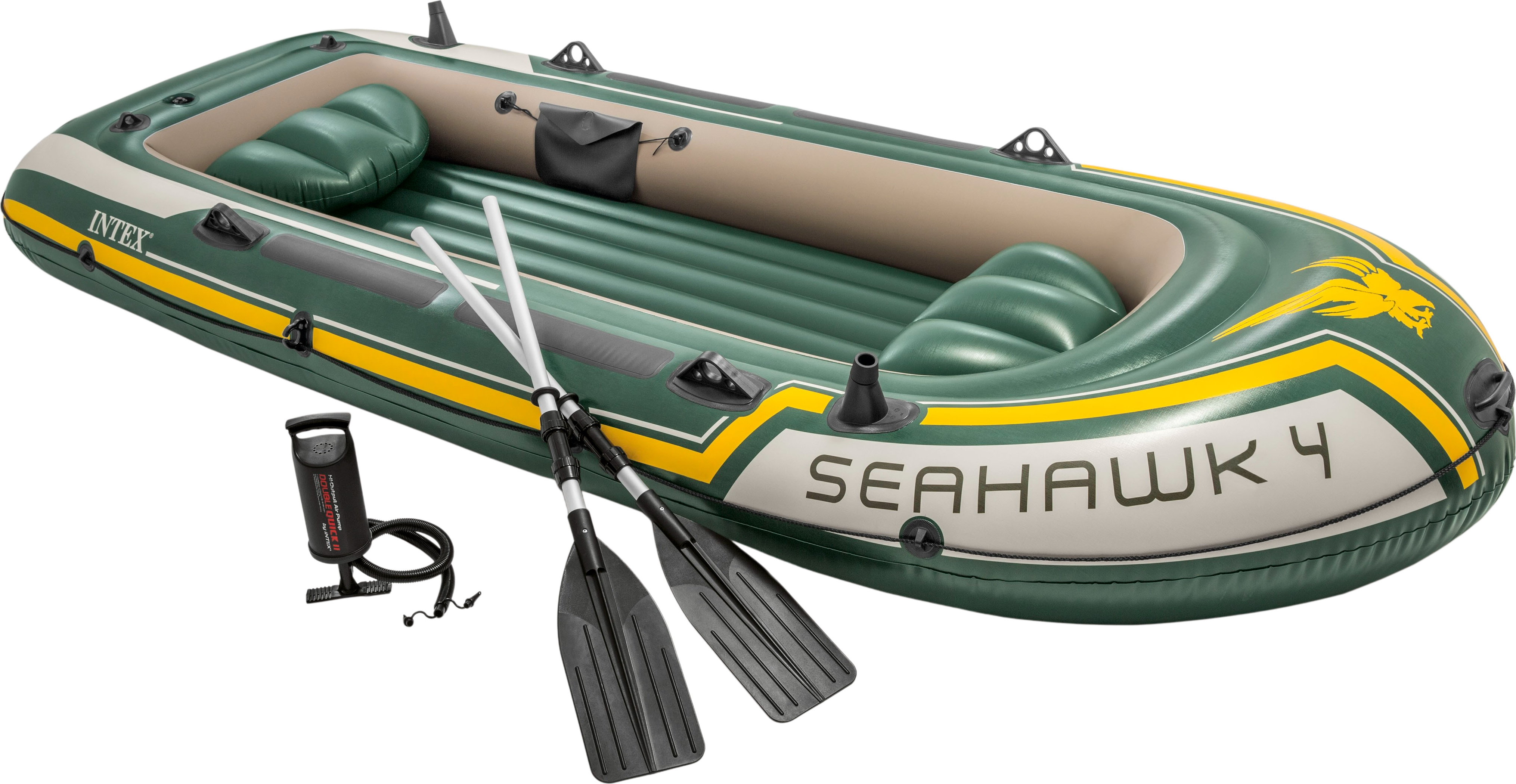 INTEX 68351NP Barca Seahawk 4 Set gommone 4 persone con
