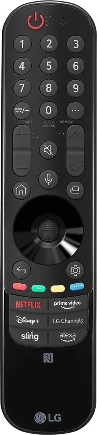 Telecomando del televisore LG MR23GN Premere i tasti/la