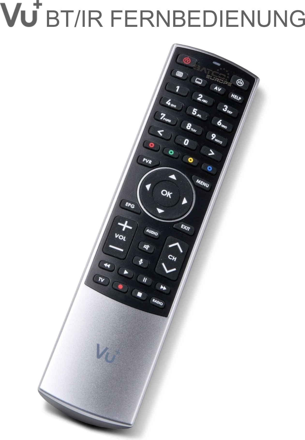 Télécommande VU+ BT/IR adaptée à tous les récepteurs VU+