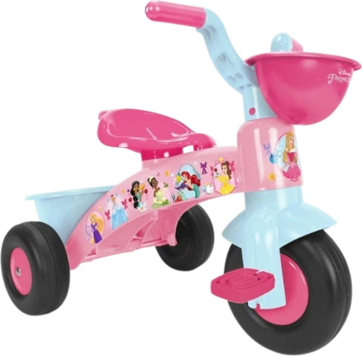 Tricycle Volare Disney Princess pour fille en rose - Idéal