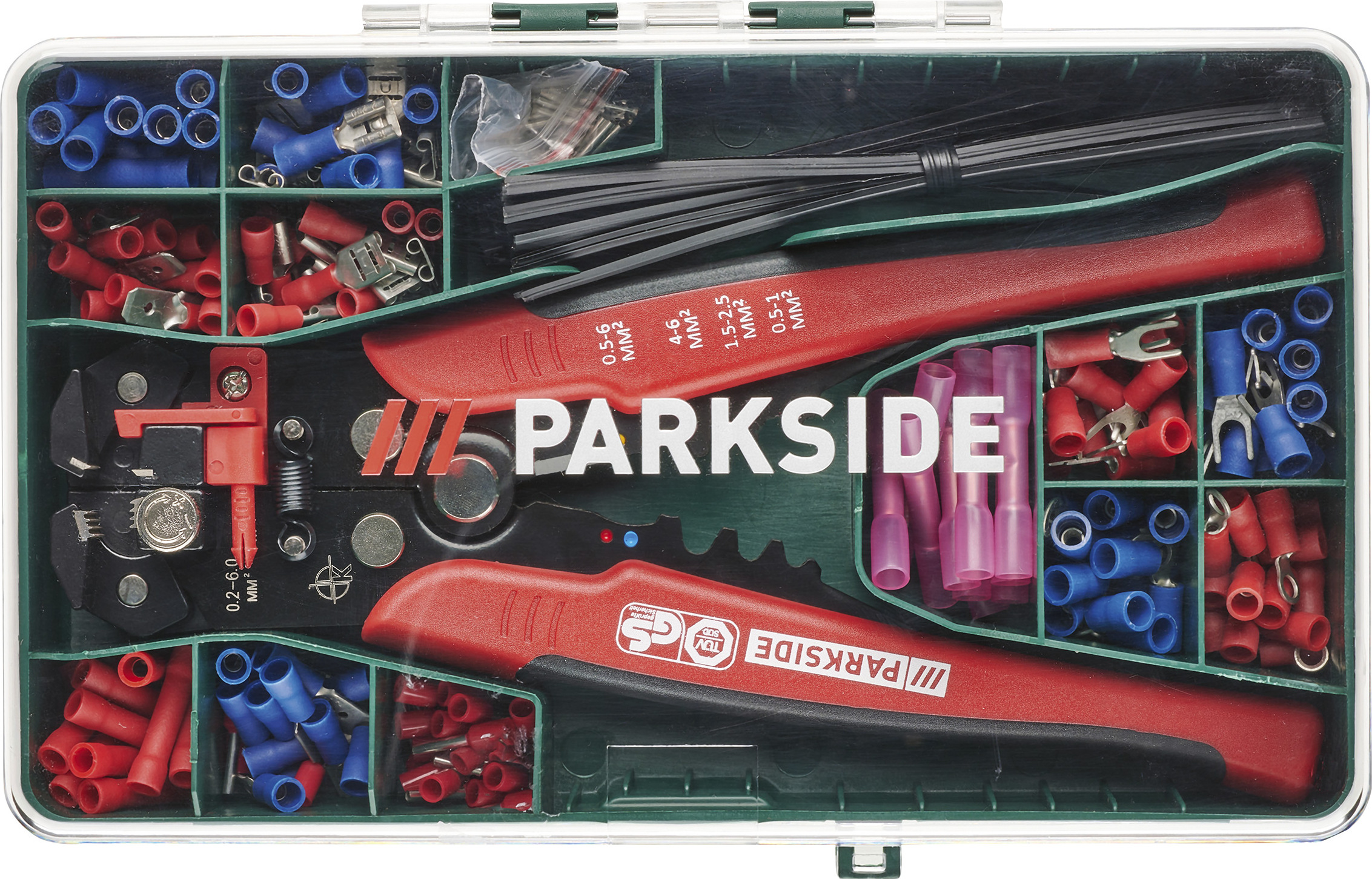 PARKSIDE® Crimpzangen-Set »PCZS 231 B2«, 231-teilig
