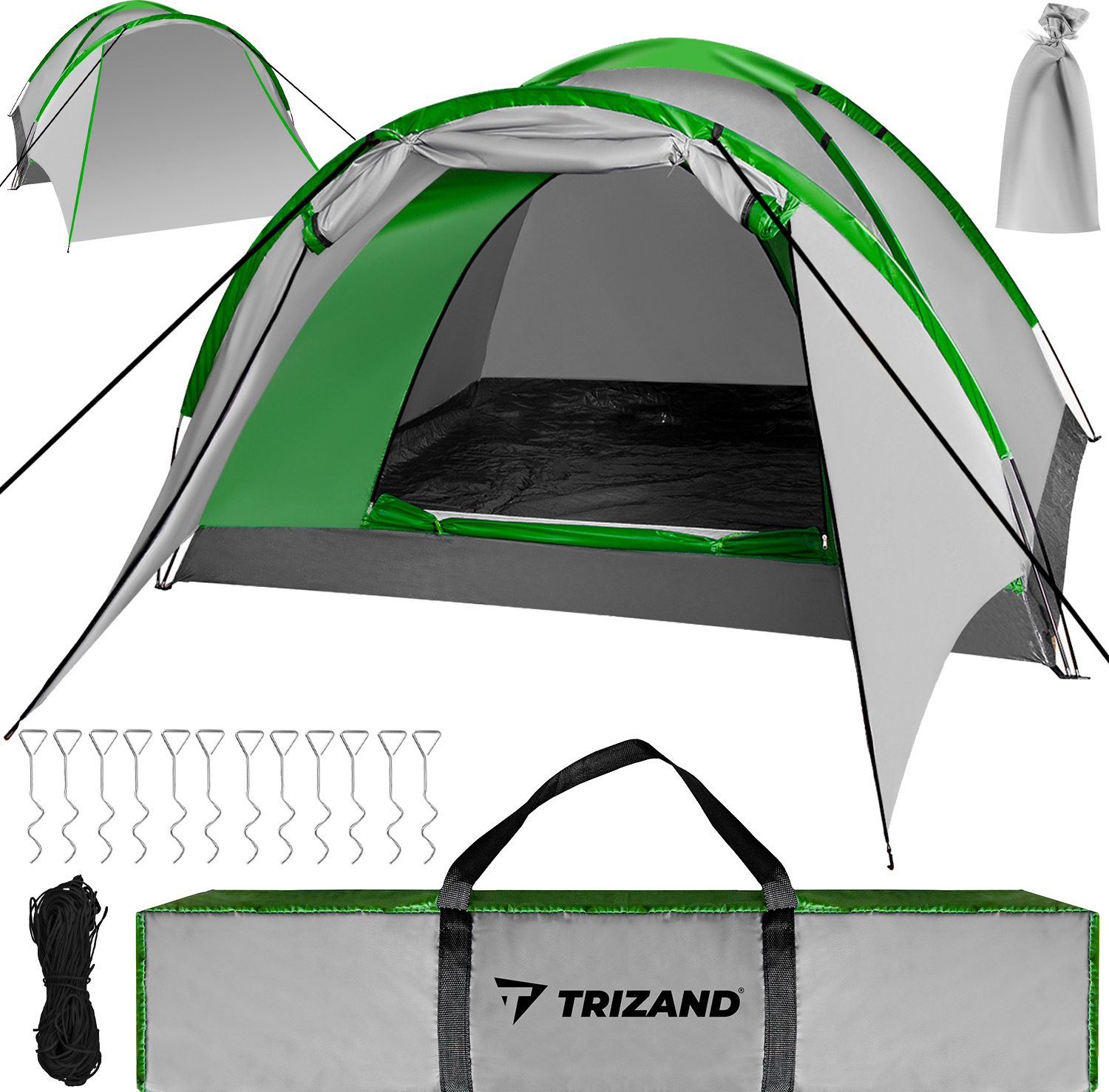 Trizand Turistický stan pro 2-4 osoby. Nevada 23483