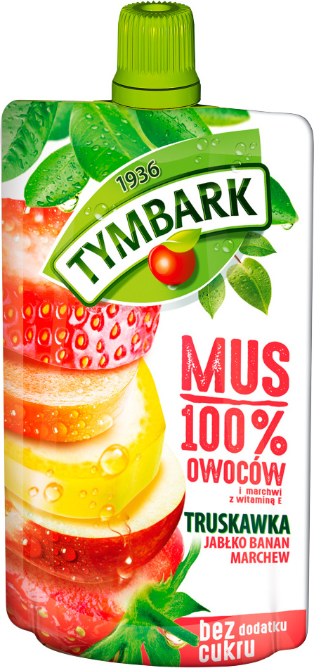 Tymbark Mousse 100% Erdbeere Apfel Banane | Kaufland.de