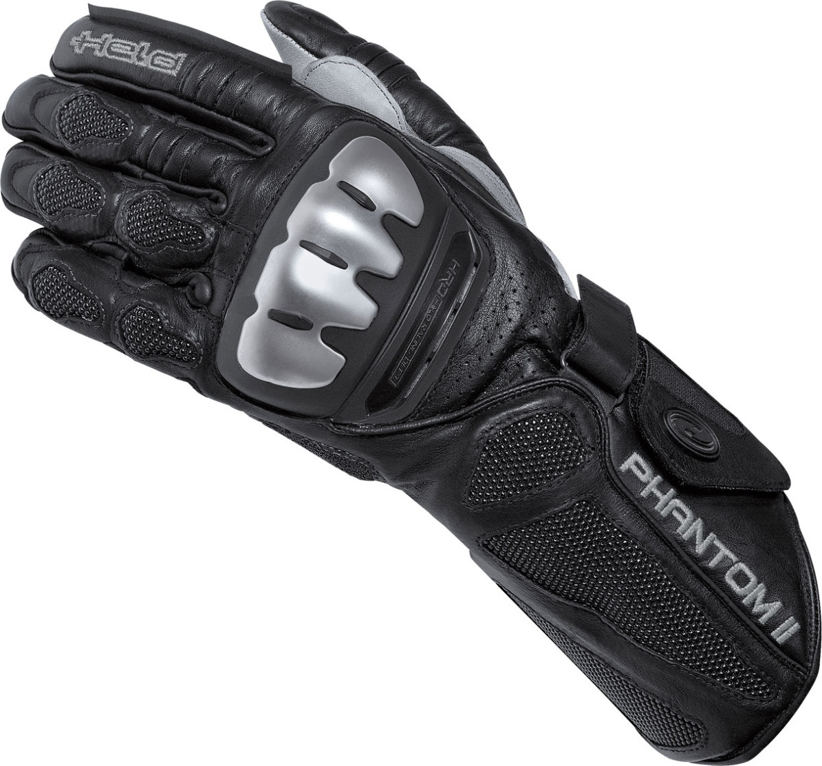 Rękawice motocyklowe Held Phantom II, czarne, 12 (3XL)