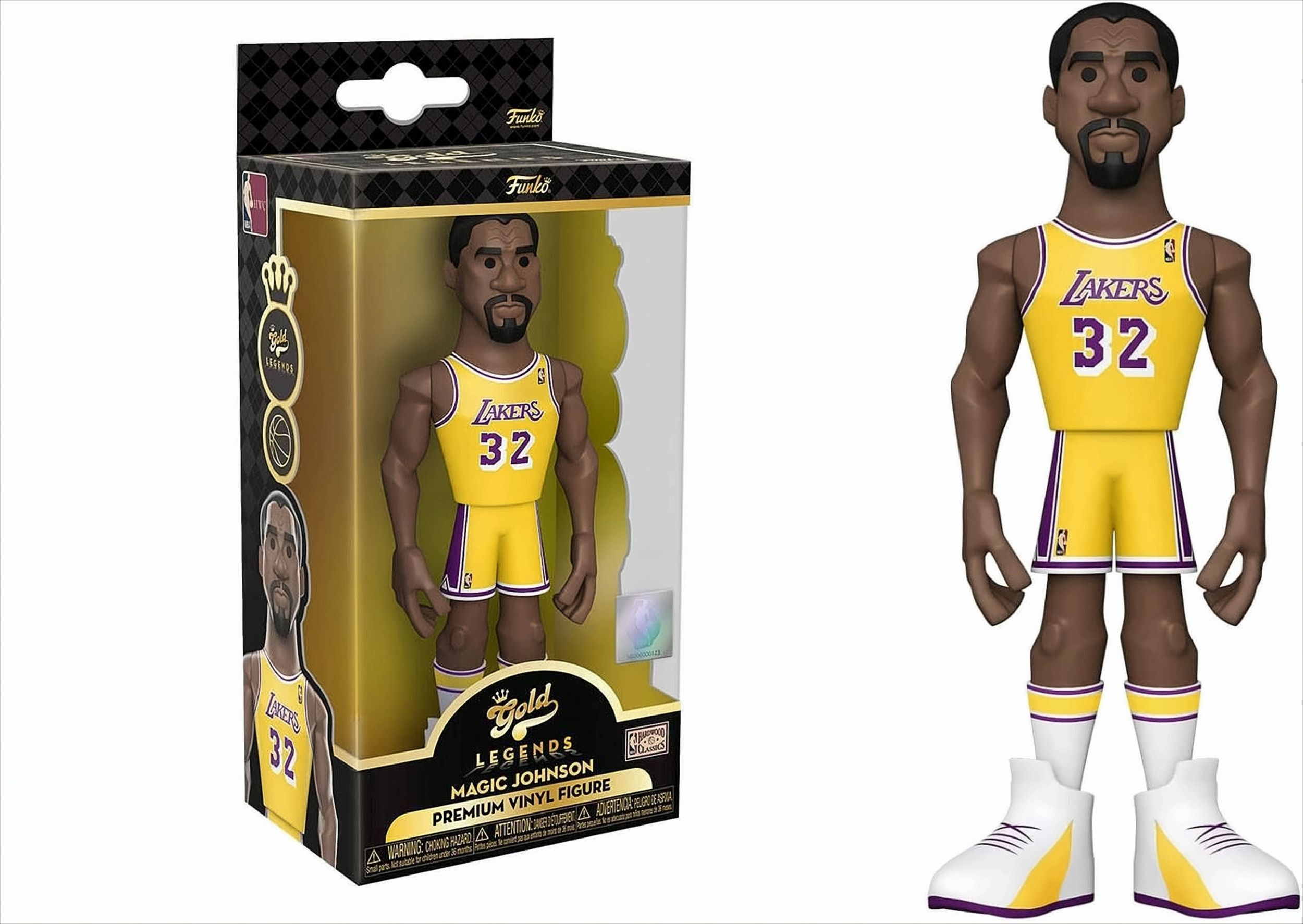 NBA Los Angeles Lakers - Magic Johnson - Funko Gold Vinyl