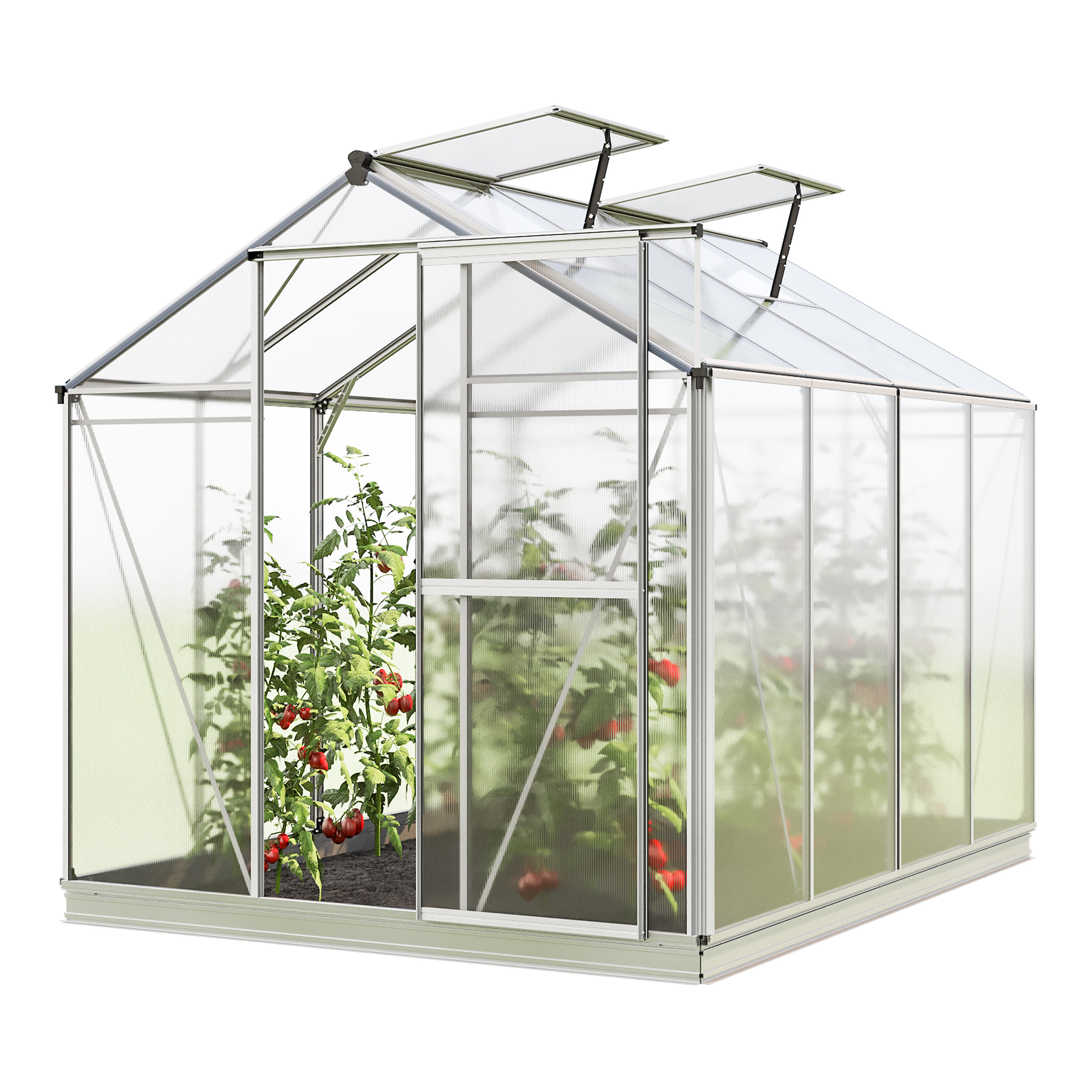 GFP skleník Jasmin 4 hliníkový rám 192 x 256 | Kaufland.cz