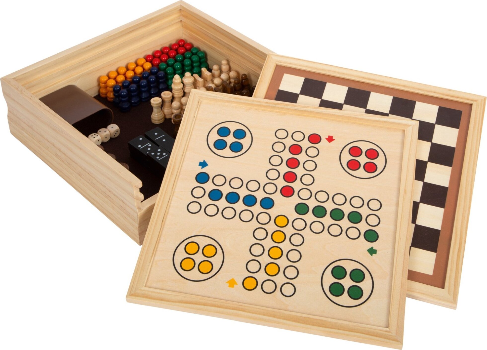 Spielesammlung 7 Klassiker Stolné spoločenské hry