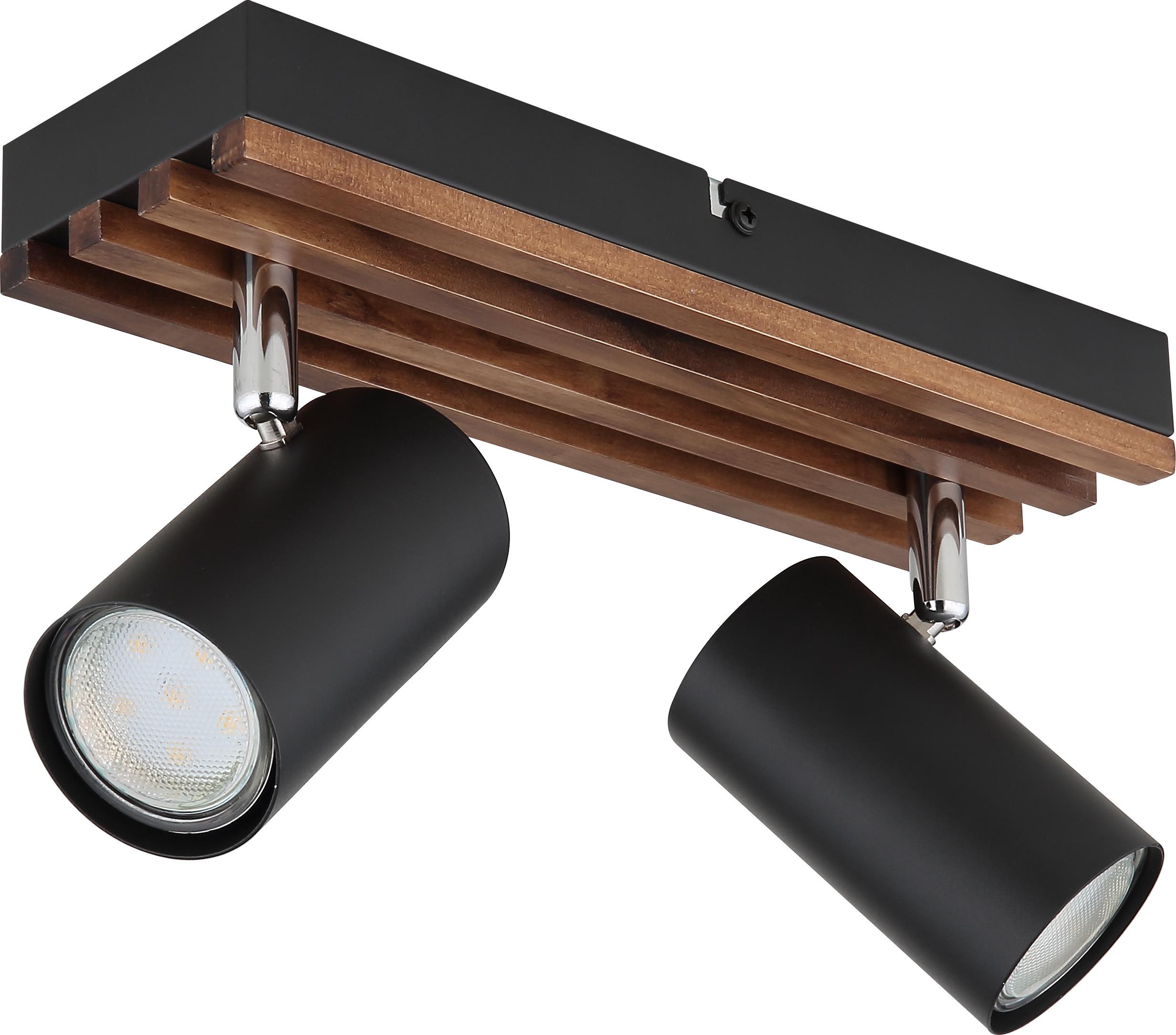 GLOBO Lighting Strahler KAYDEN LBH 26x8x12.50 cm schwarz