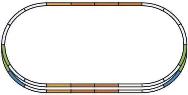 Piko 55340 - H0 Piko A-Track Set E Materiali per binari