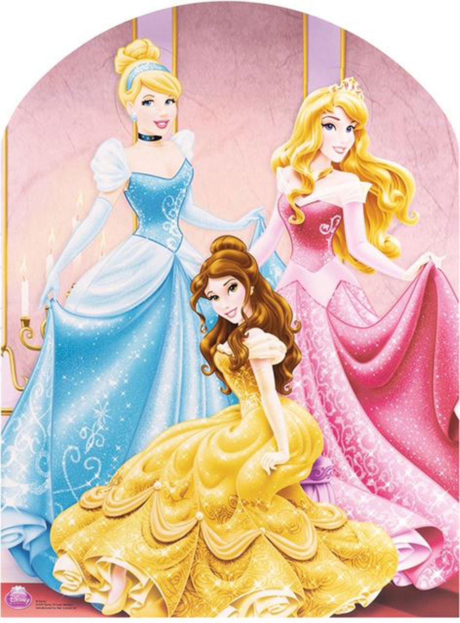 Disney - Princesses - Stand In - Présentoir en carton