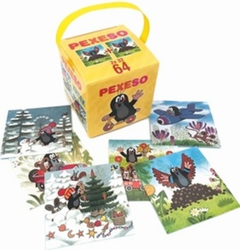 RAPPA Pexeso Mole dans une boîte en papier Jeux de voyage