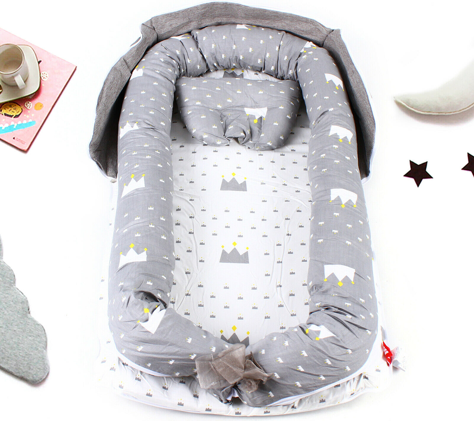 Nid de bébé avec matelas Transat portable pour nouveau-né