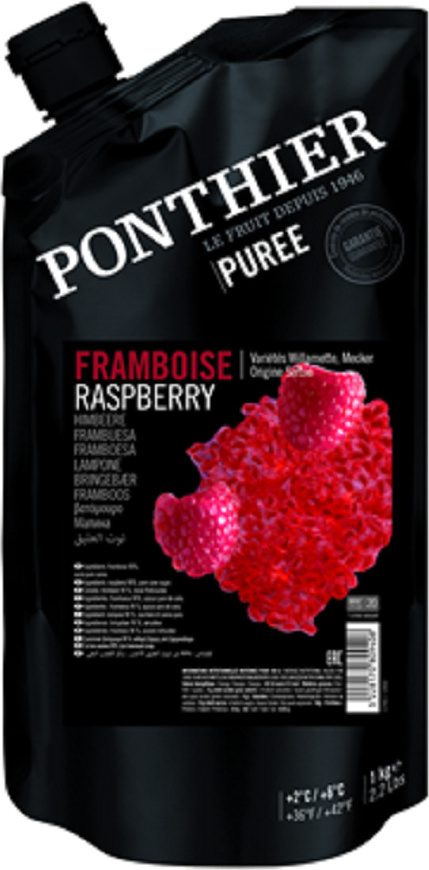 HIMBEER PÜREE Beeren-Frucht-Püree gezuckert von Ponthier 1
