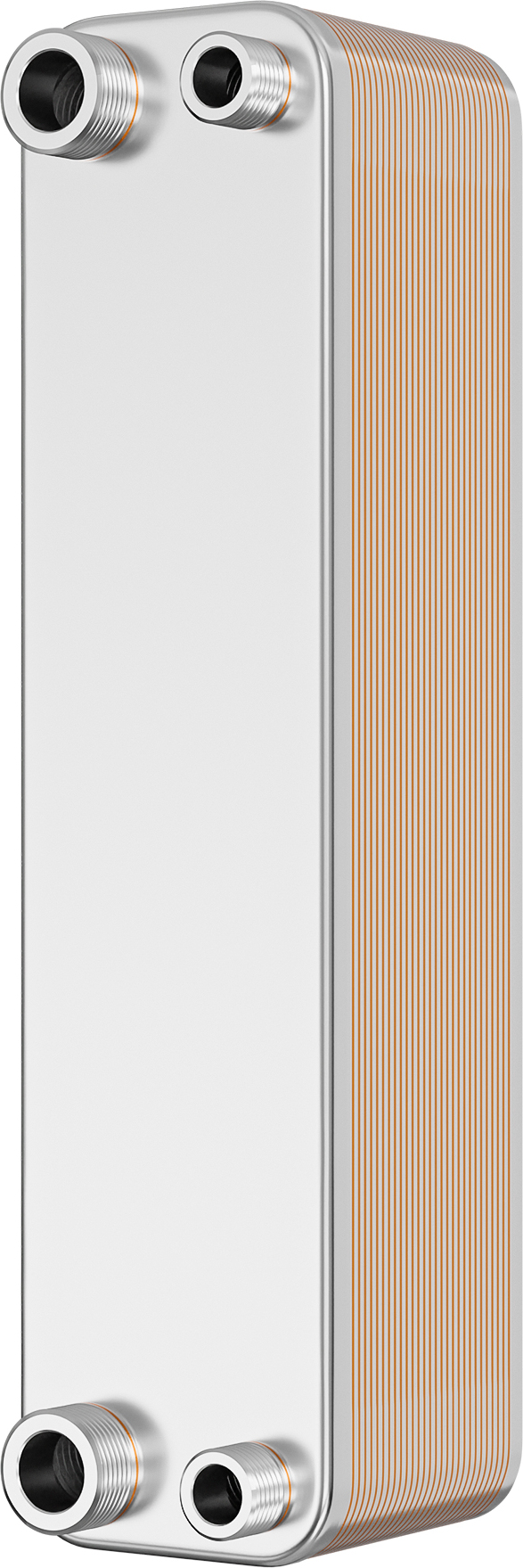 Výměník tepla Wiltec 30 desek, max. 125 kW, 4 m³/h 1,20 l