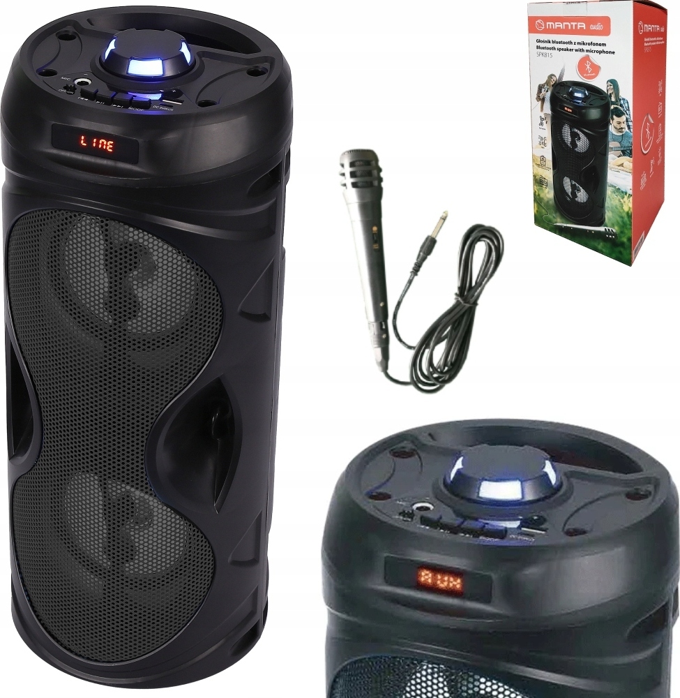 Prenosný bezdrôtový karaoke reproduktor | Kaufland.sk