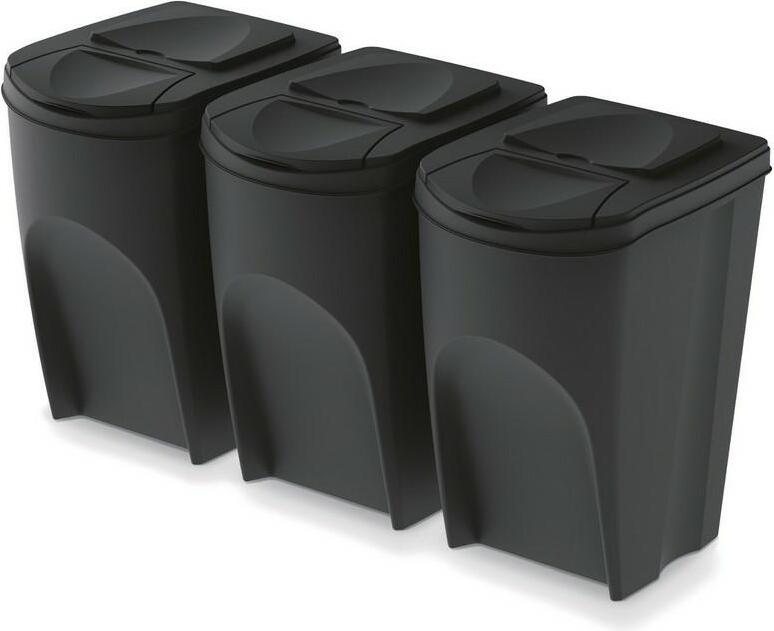 Keden Sorti Box Czarny Kosz Na Śmieci Recykling