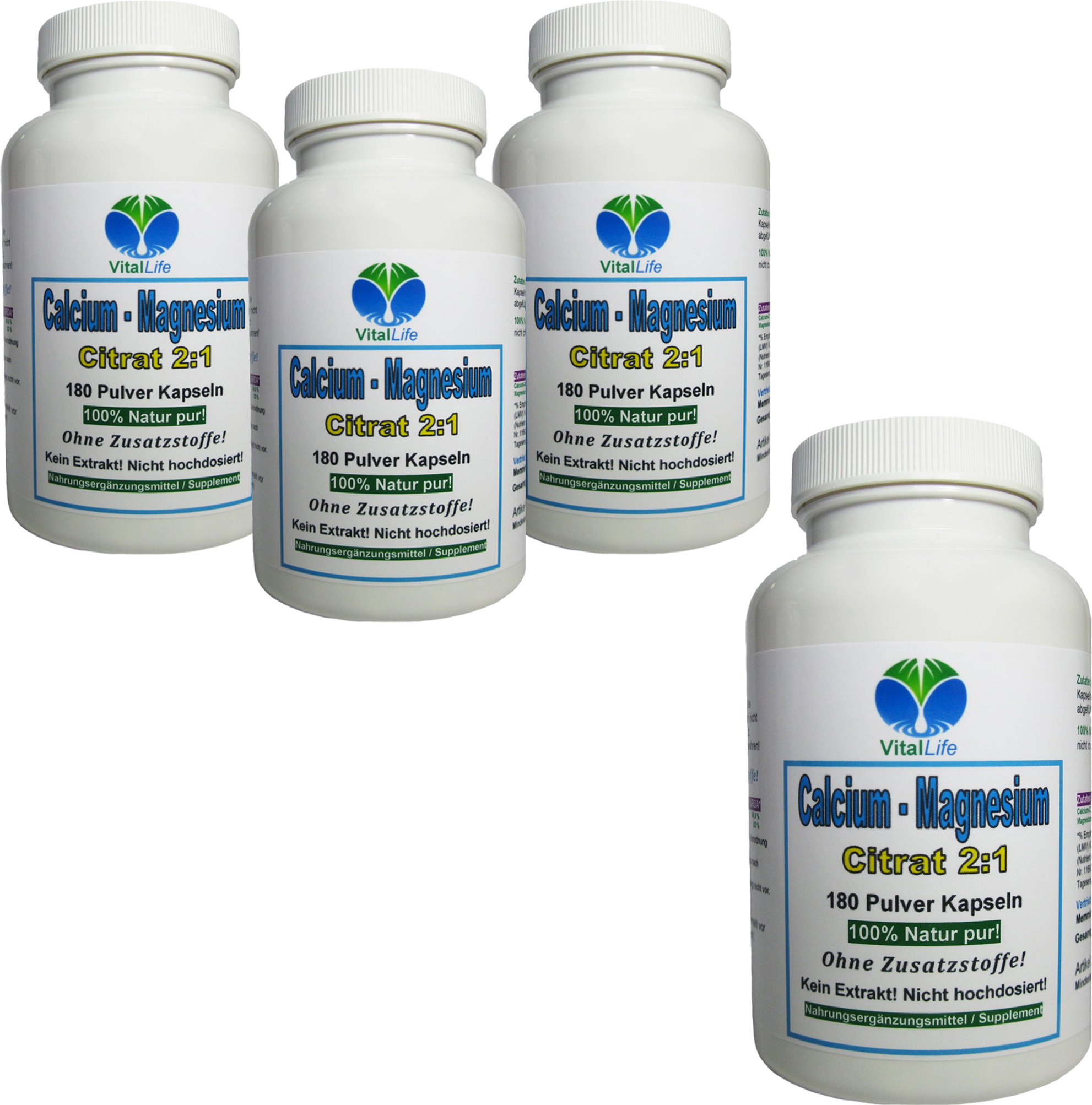 Kalzium Magnesium Citrat Komplex 720 (4x180) | Kaufland.de