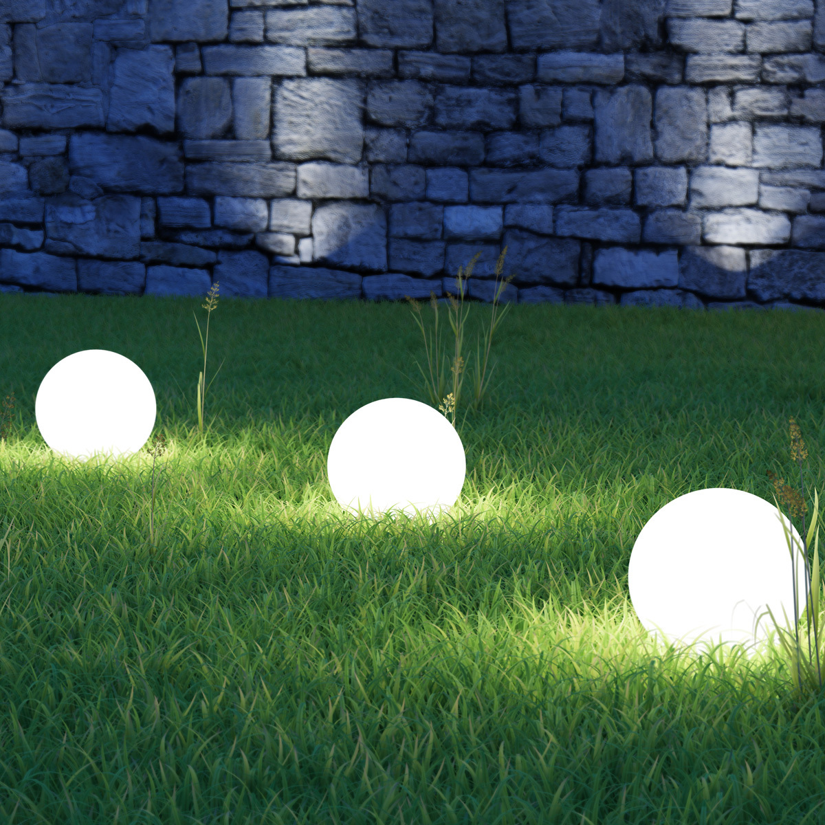 Kynast Garden LED Kugelleuchte Solar Gartenleuchte mit