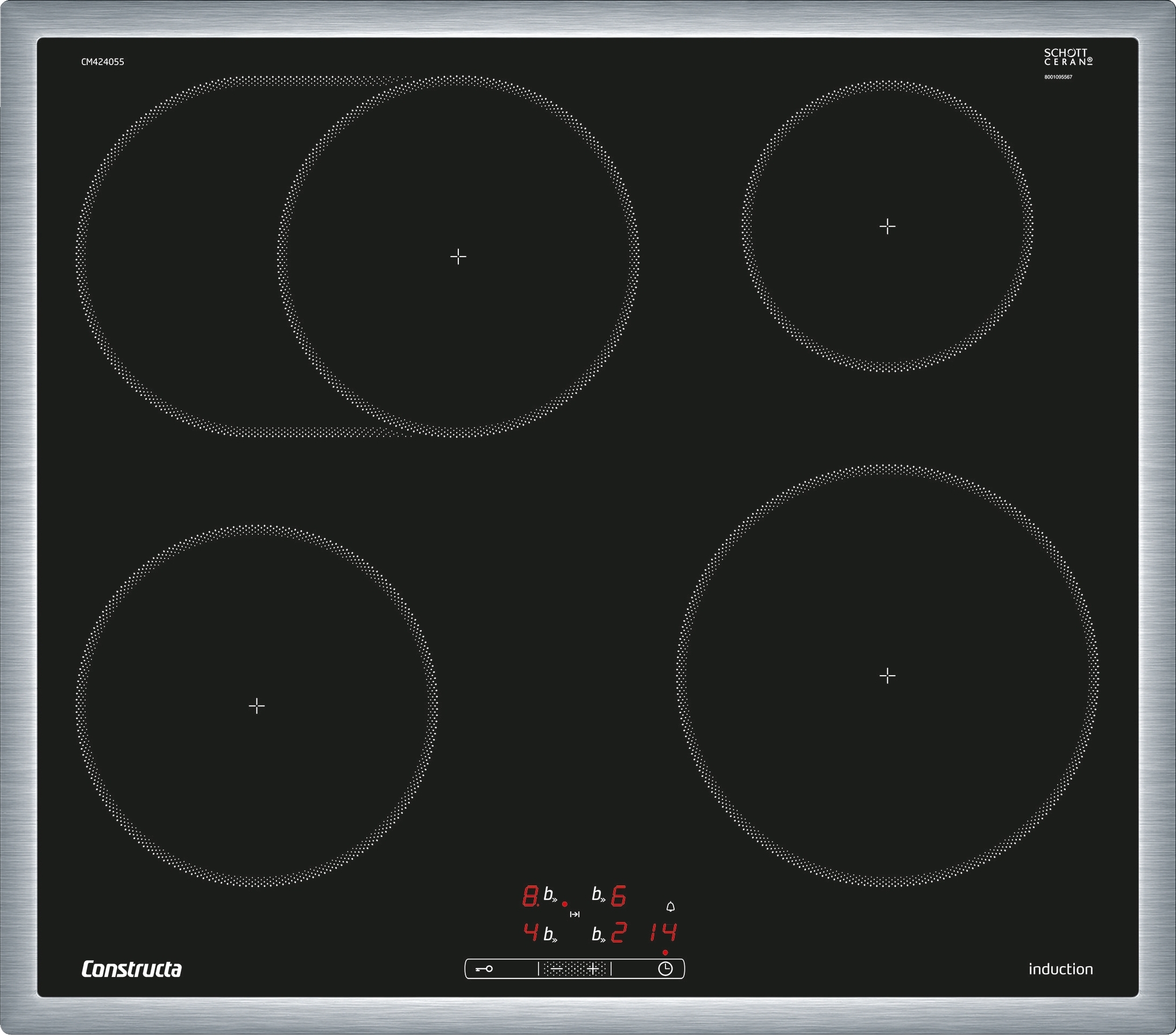 Indukční varná deska Constructa, 60 cm, | Kaufland.cz