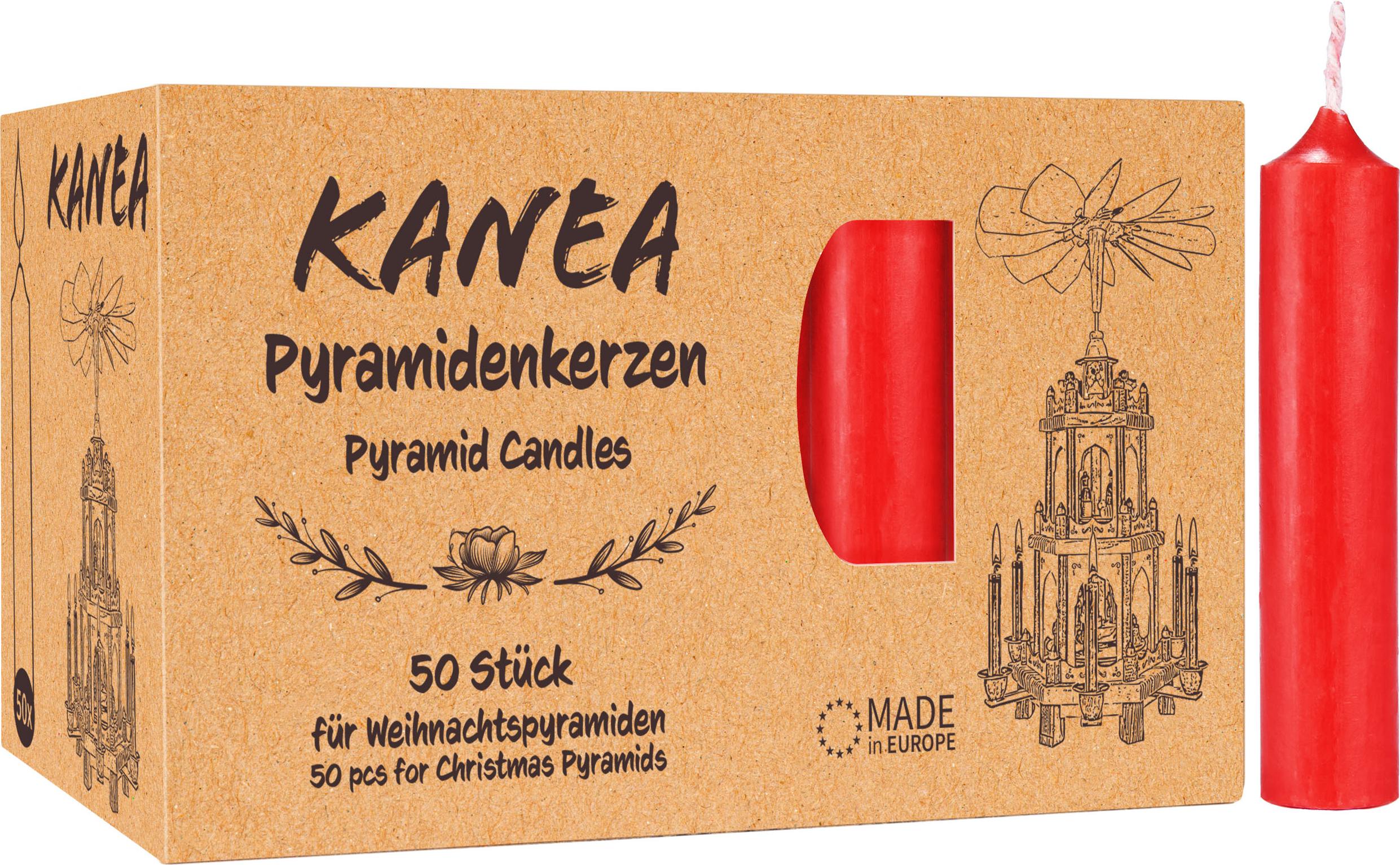 KANEA confezione da 100 candele a piramide - candele