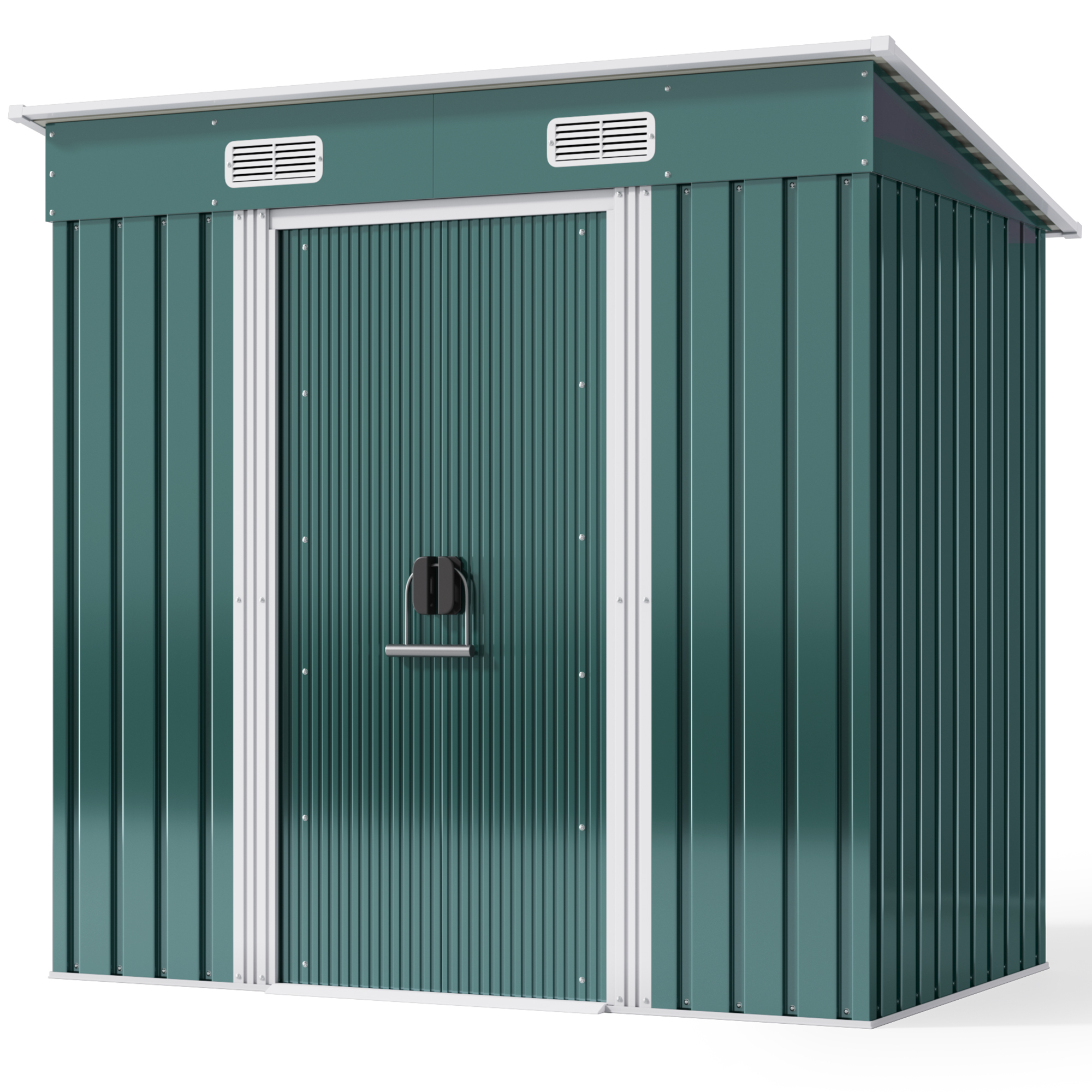Capanno per attrezzi in metallo Bealife CC26, verde