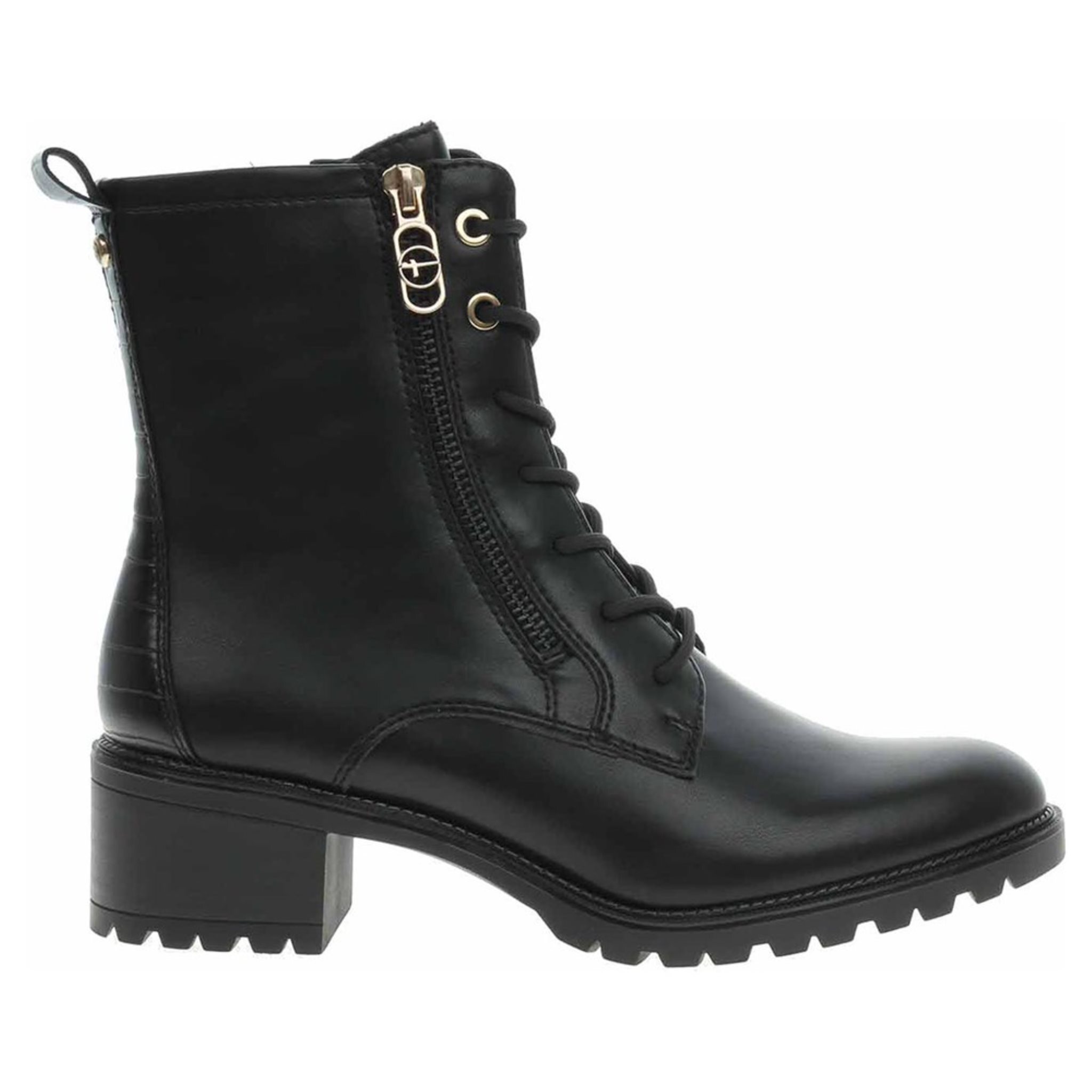 Tamaris Damen Sportliche Stiefelette 1-25241-43 Schwarz