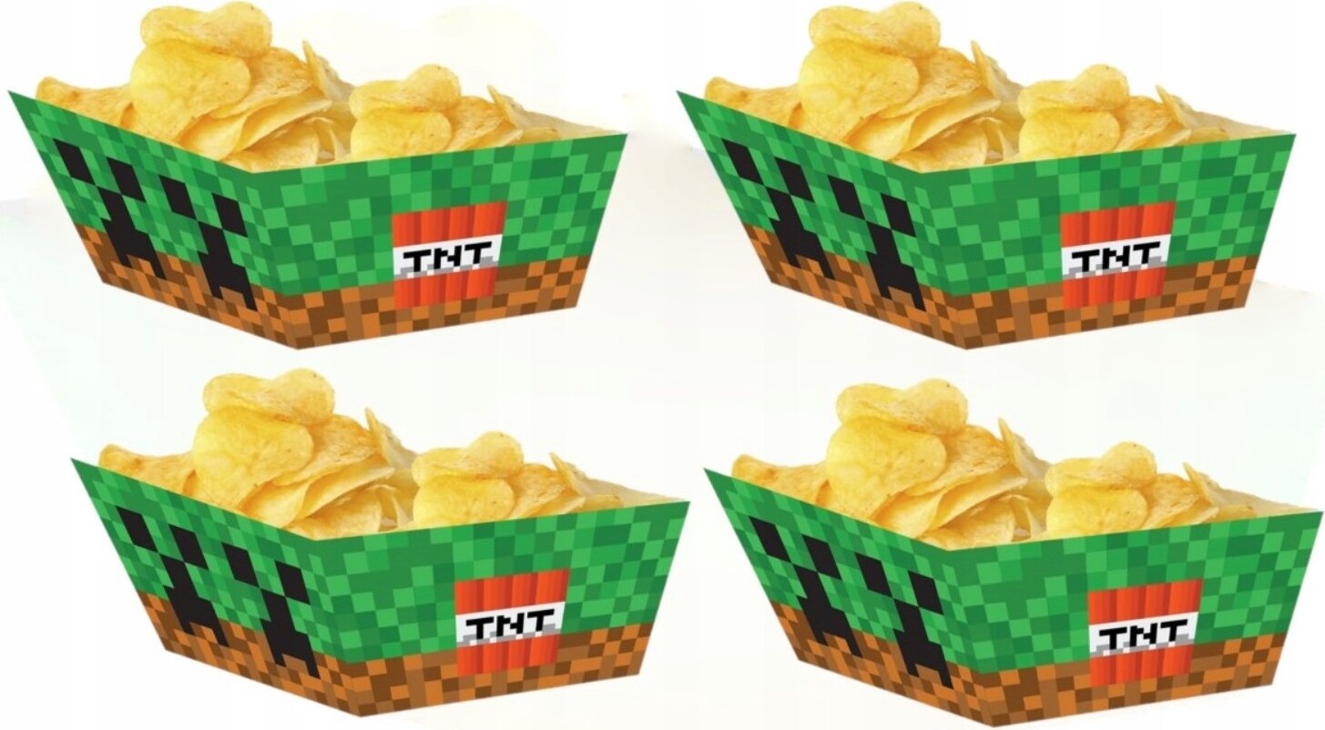 Minecraft Chips Popcorn PAPIERKASTEN Pixel 4 | Kaufland.de