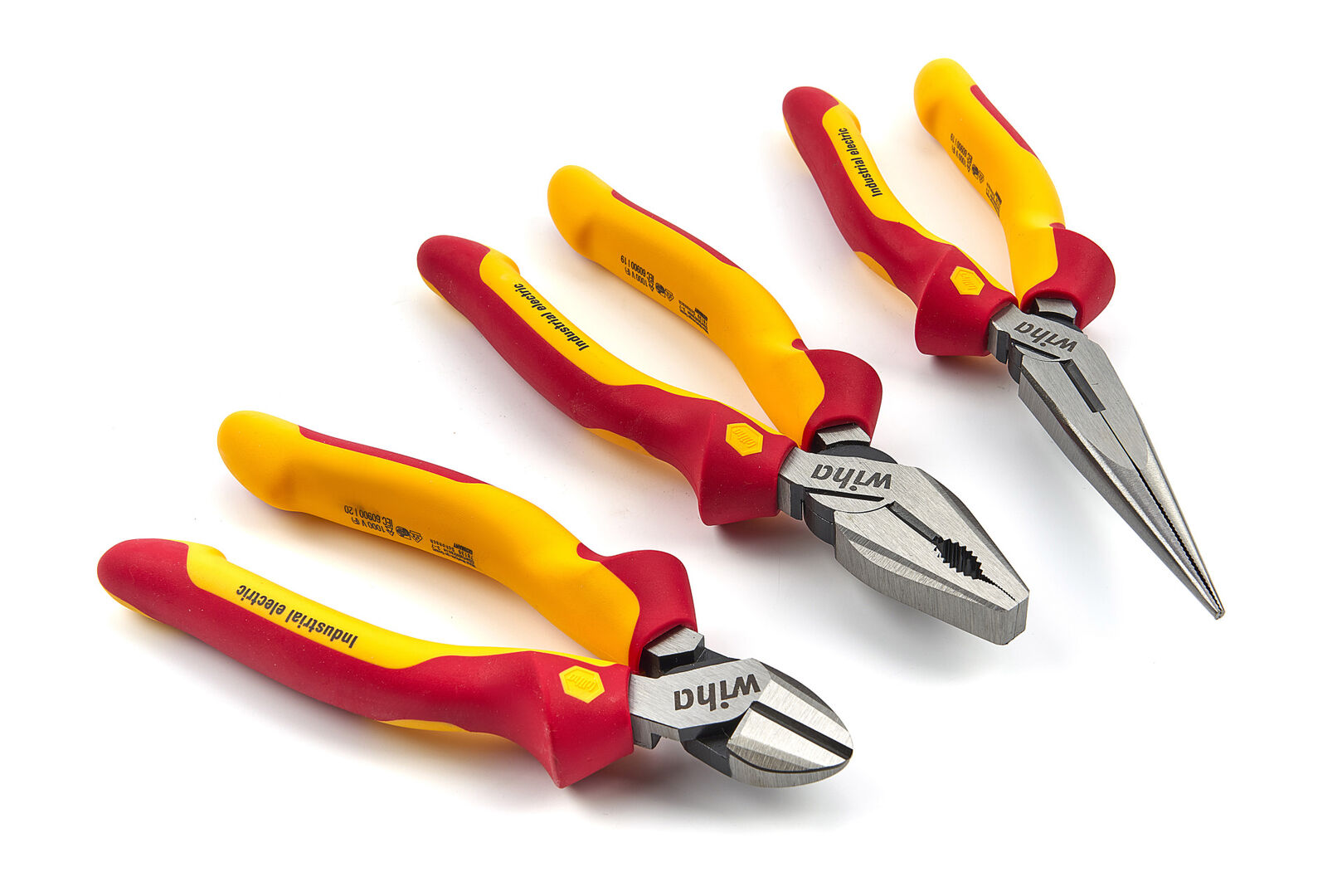 Wiha 38637, zestaw szczypiec, czerwony, | Kaufland.pl